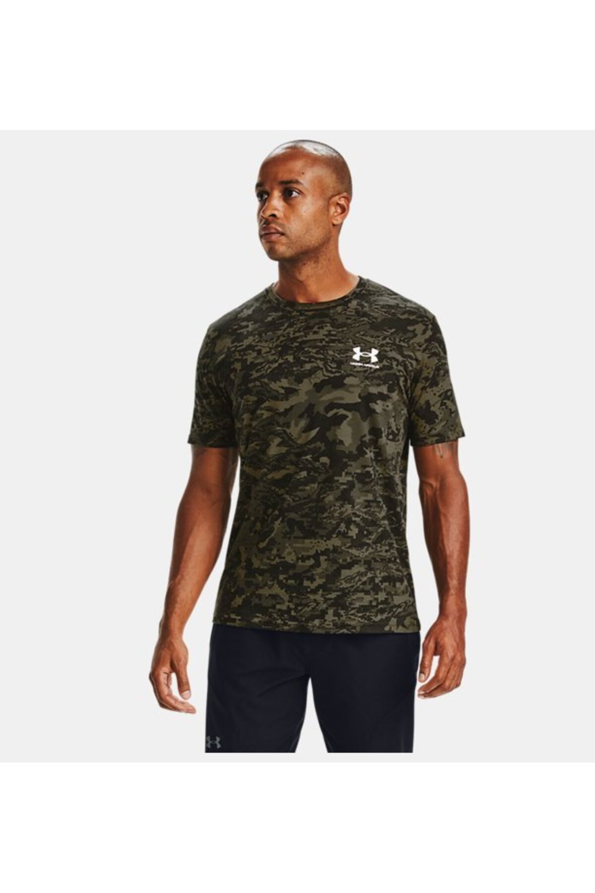 Under Armour Erkek Sıfır Yaka Marka Logolu Siyah T-Shirt 1357727-001 ...