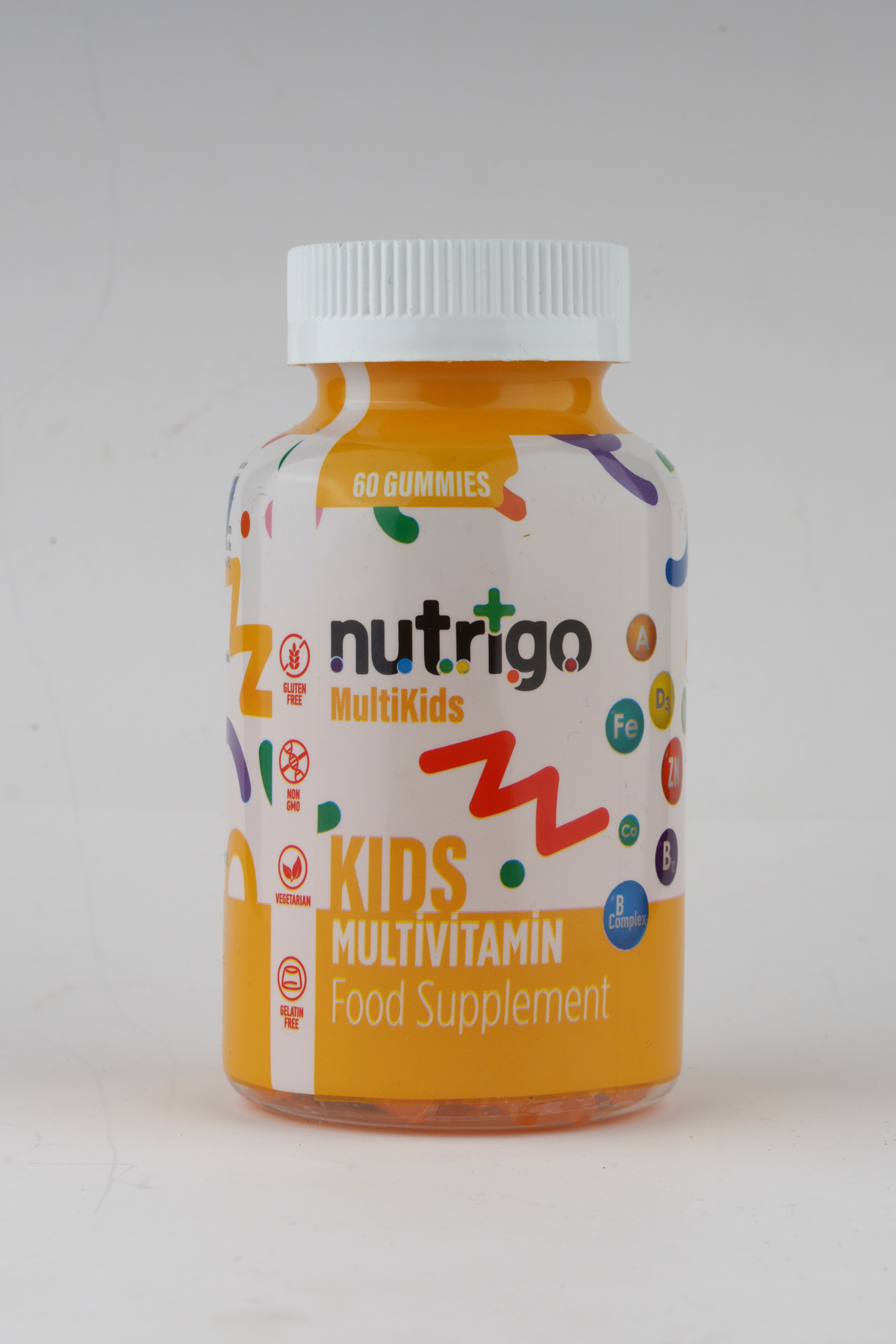 nutrigo Kids Multi Vitamin Sakızlı-60Adet-Temel Minerallerin Tamamı ...