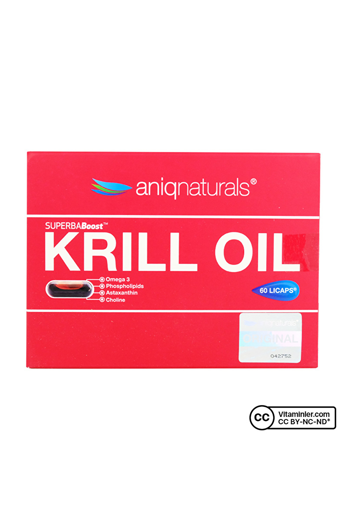 Aniqnaturals Superba Krill Oil - 60 Capsules - Trendyol