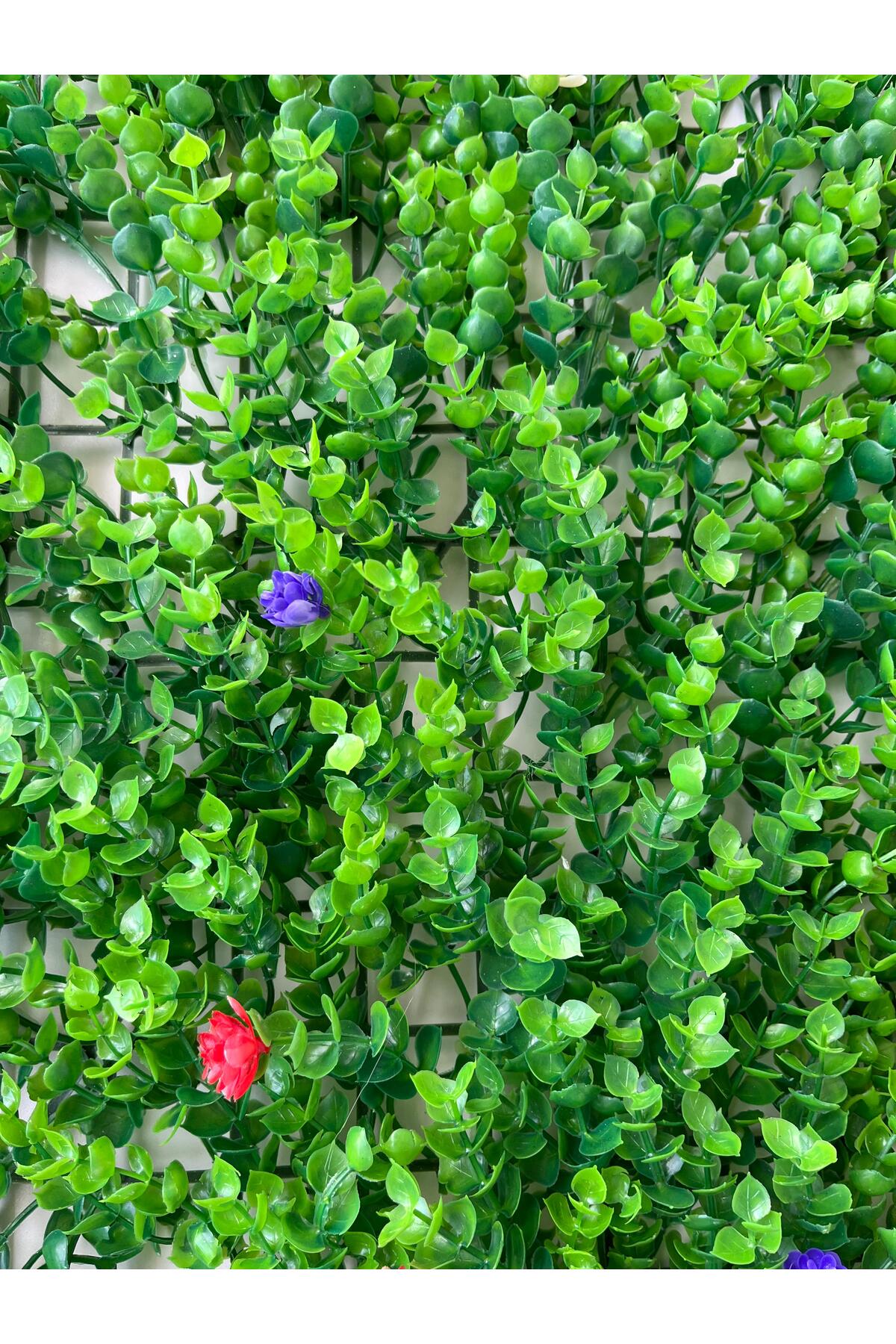 DDTREND Dekoratif Yapay Bitki Duvar Kaplama Panel Şimşir Tabaka 40x60 ...