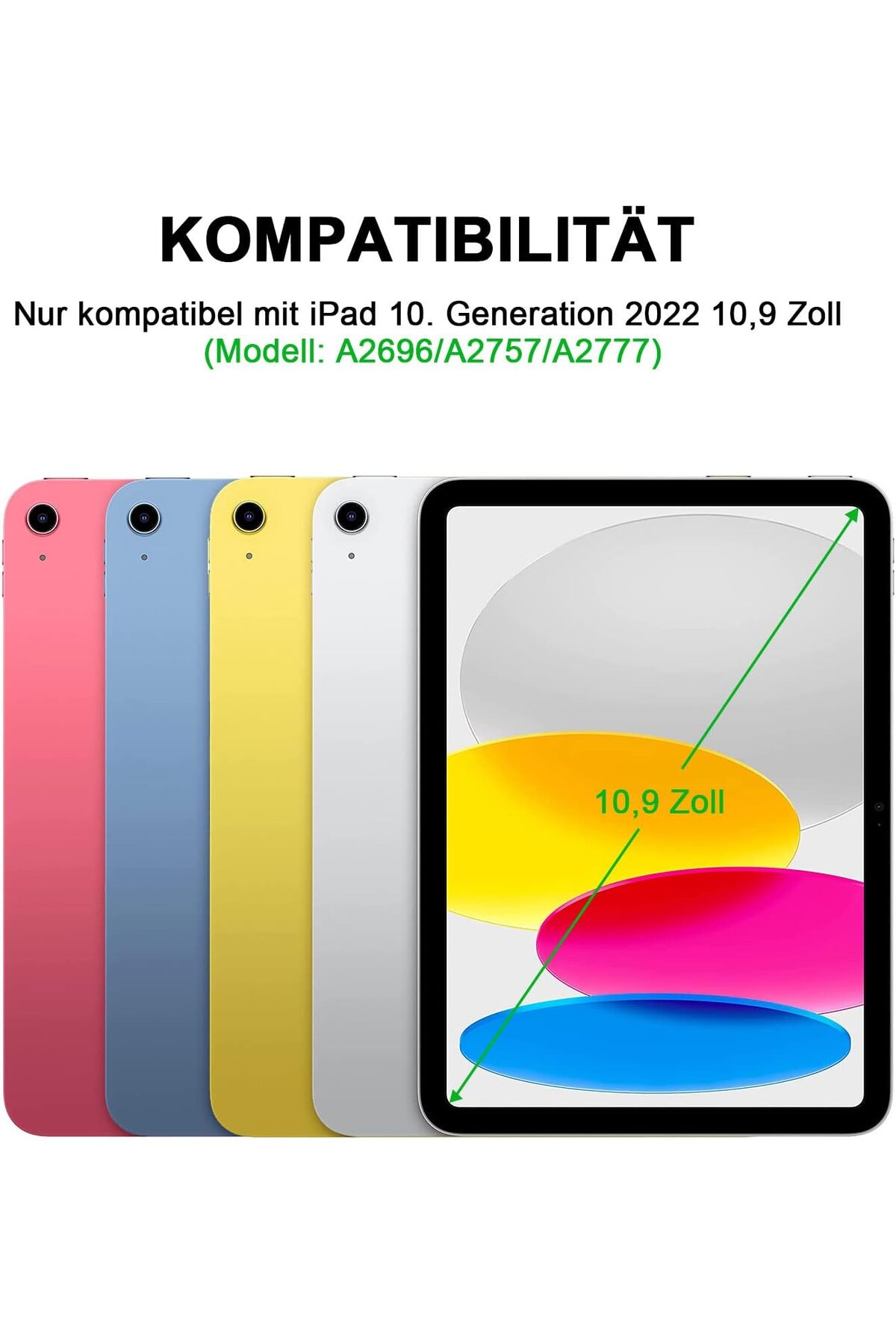 m.tk moveteck İpad 11.nesil A16 2025/10.nesil 10.9 Uyumlu Tablet ...