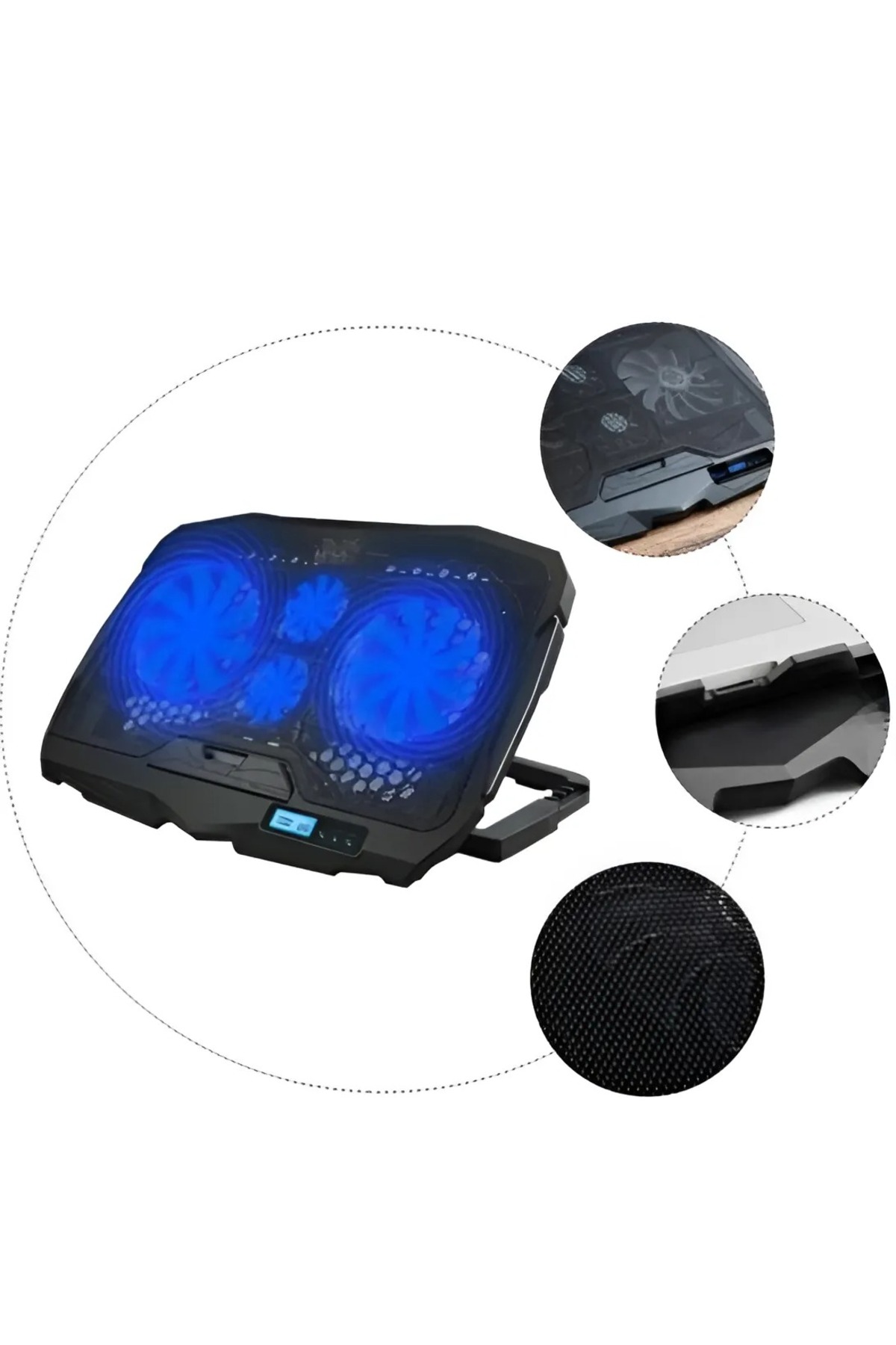 nextbuy 4x Fanlı Notebook Soğutucu Standı Ayarlanabilir Dizüstü ...