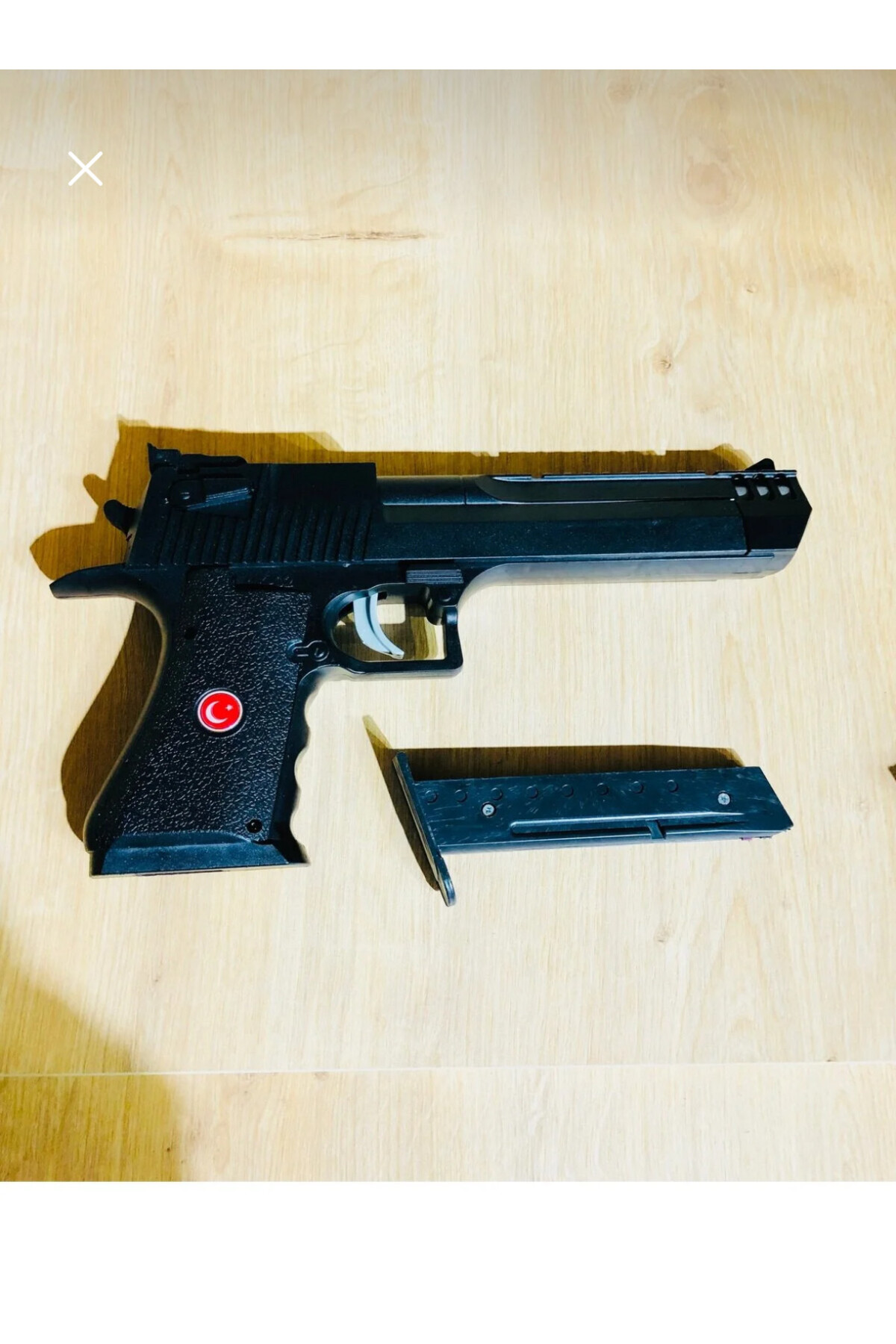 ERAMBALAJ STORE Büyük Boy 30x15 Cm Şarjörlü Boncuklu Plastik Silah 1 ...