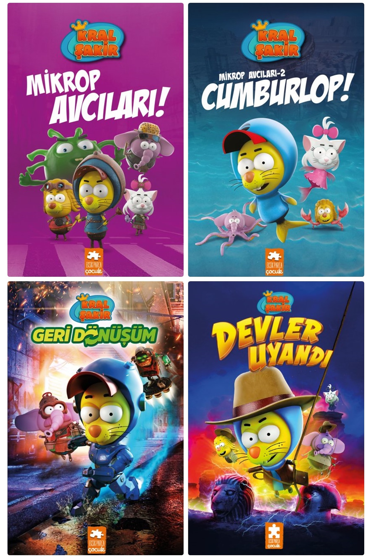 Eksik Parça Kral Şakir Devler Uyandı -Geri Dönüşüm -Mikrop Avcıları ...