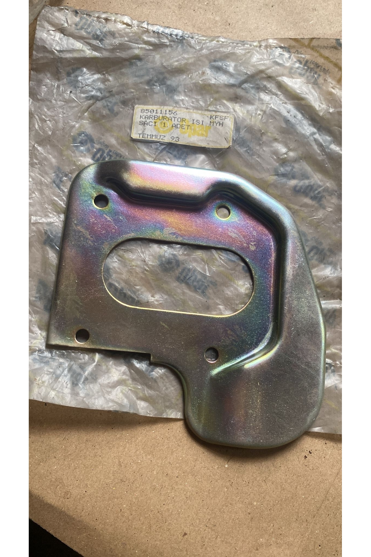 Opar TOFAŞ DOĞAN KARTAL ŞAHİN KARBÜRATÖR ISI MUHAFAZA SACI KARBÜRATÖR ...