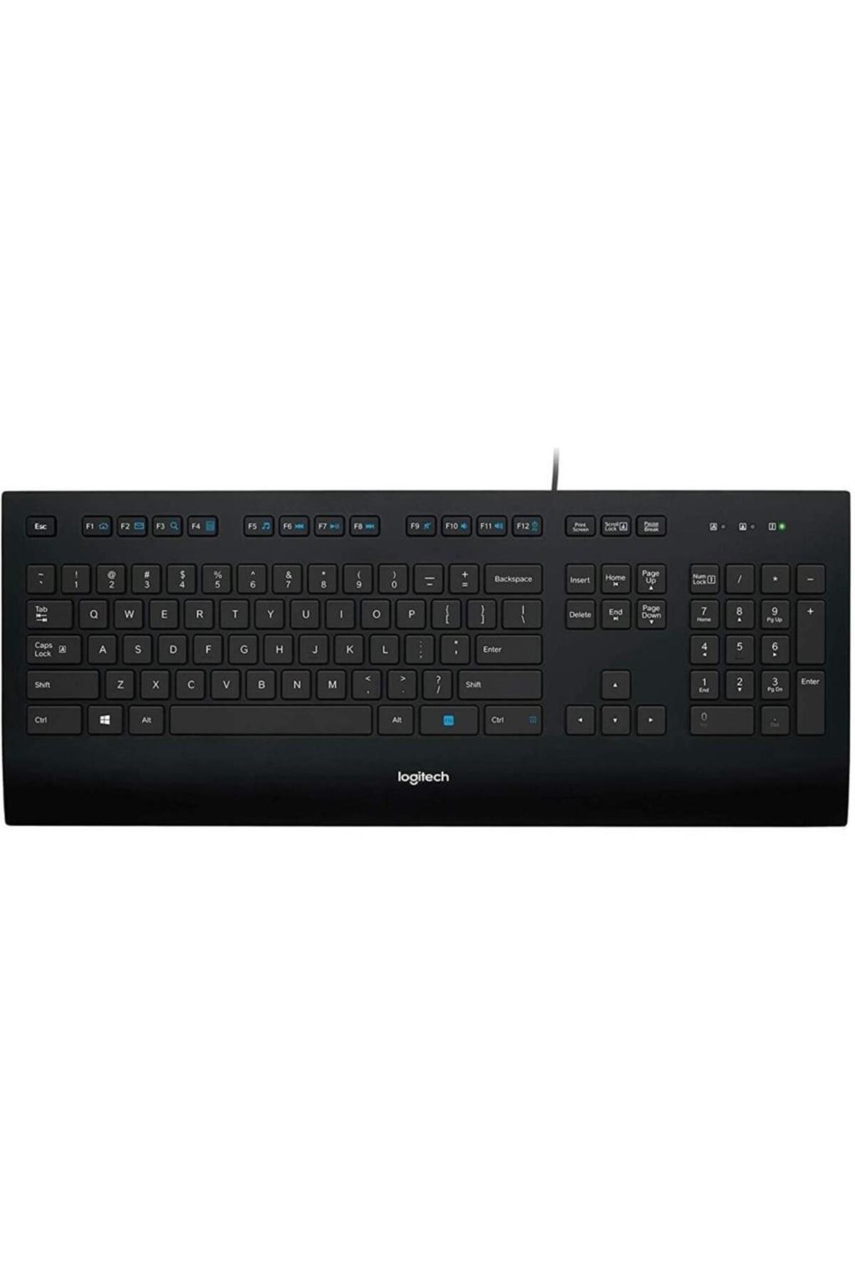 Logitech Siyah Kablolu Klavye K280e 920-010066 Fiyatı, Yorumları - Trendyol