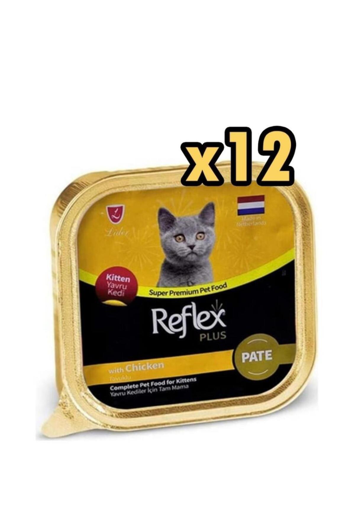 Reflex Plus Pate Tavuklu Yavru Kedi Konservesi 85 Gr x 12 Adet - Fiyatı ...