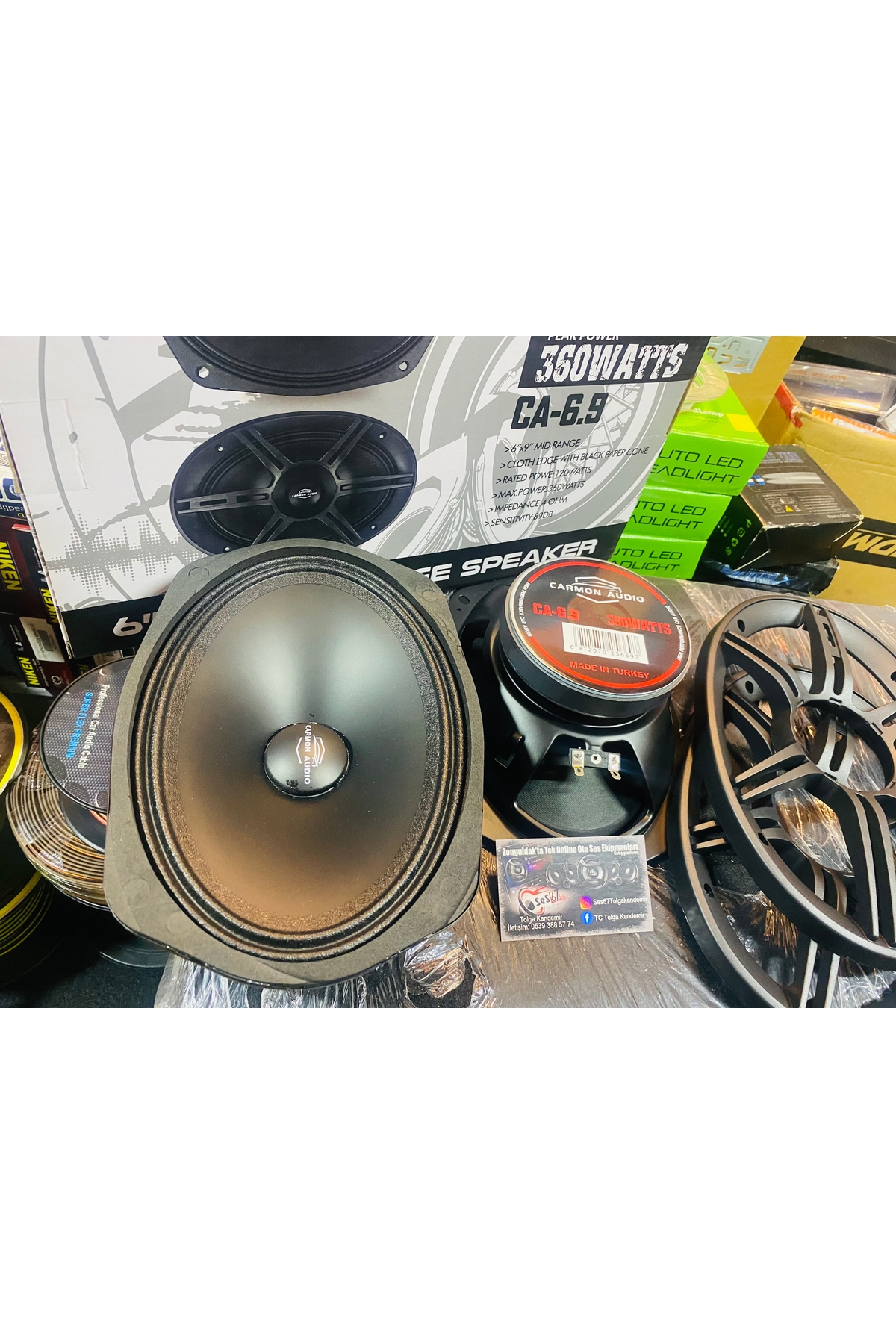 woodstar Carmon Audio CA6.9-oval midrange 2 li set Kapaklı Fiyatı, Yorumları - Trendyol