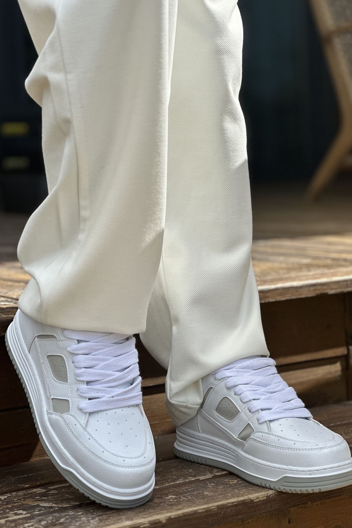 Chekich CH2410 CBT Avax Erkek Spor Ayakkabı BEYAZ/GRI Fiyatı, Yorumları ...