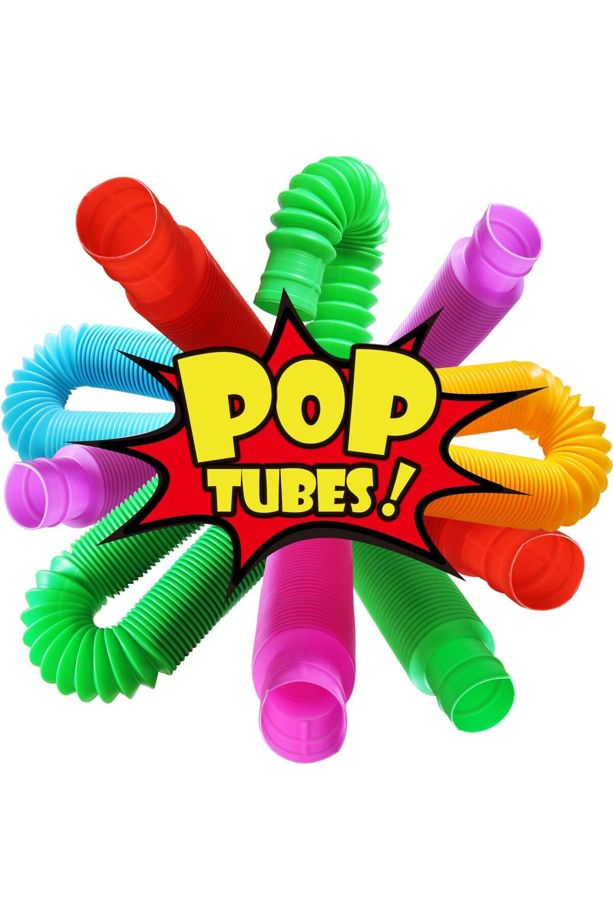 EmrahGültekin Pop Tube Eğitici Uzayıp Kısalan Borular Renkli ...