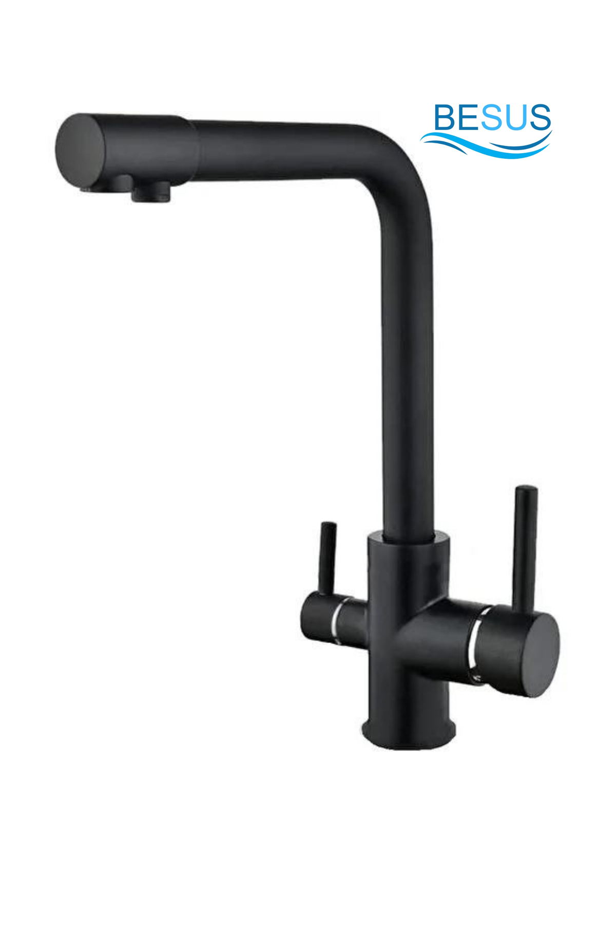 BESUS 3 Yollu Musluk Siyah Arıtma Çıkışlı Arıtıcı Musluğu Arıtma ...