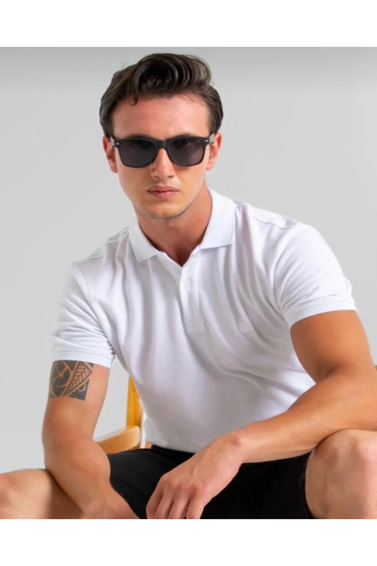 moda arpol Erkek Beyaz Kısa Kol Polo Yaka Tişört Fiyatı, Yorumları ...
