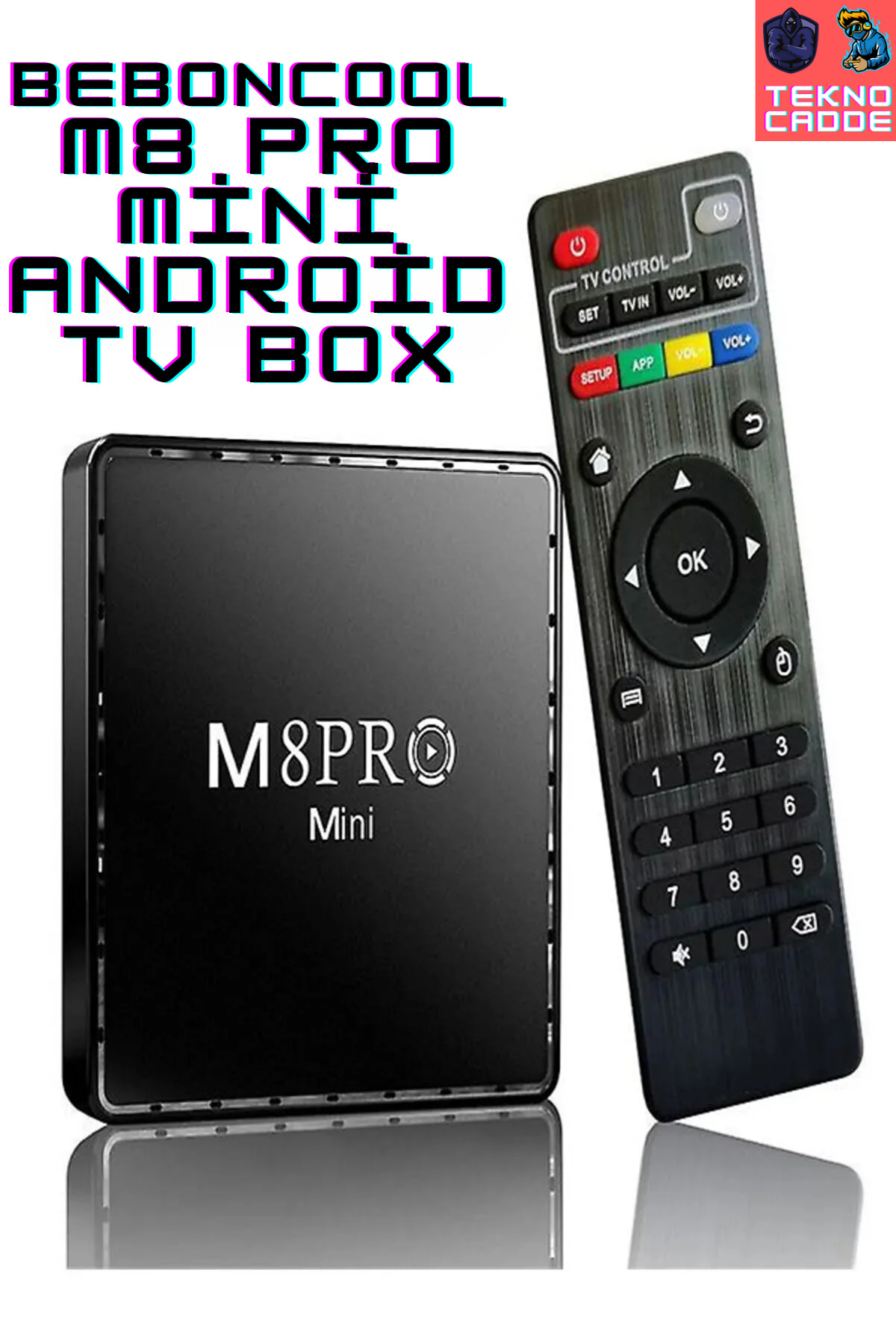 beboncool M8 PRO S Android 12.1 Netflix Youtube TV BOX 10000+ OYUN ...