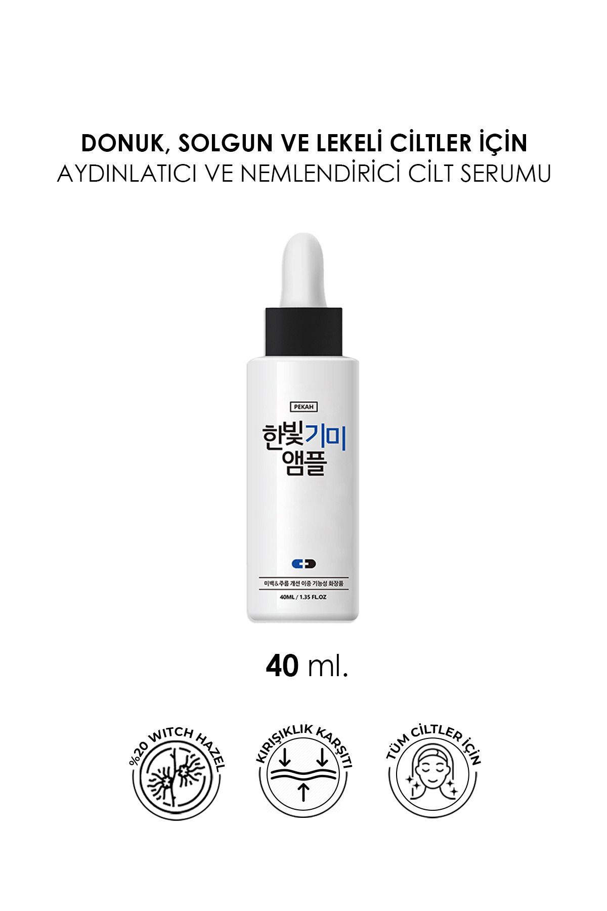 PEKAH Leke Karşıtı & Cilt Tonu Eşitleyen Aydınlatıcı Hanbit Melasma ...