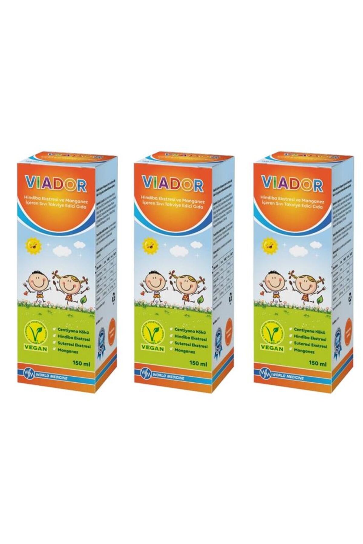 Viador Hindiba Ekstresi Ve Manganez Içeren Sıvı Takviye Edici Gıda 150 ...