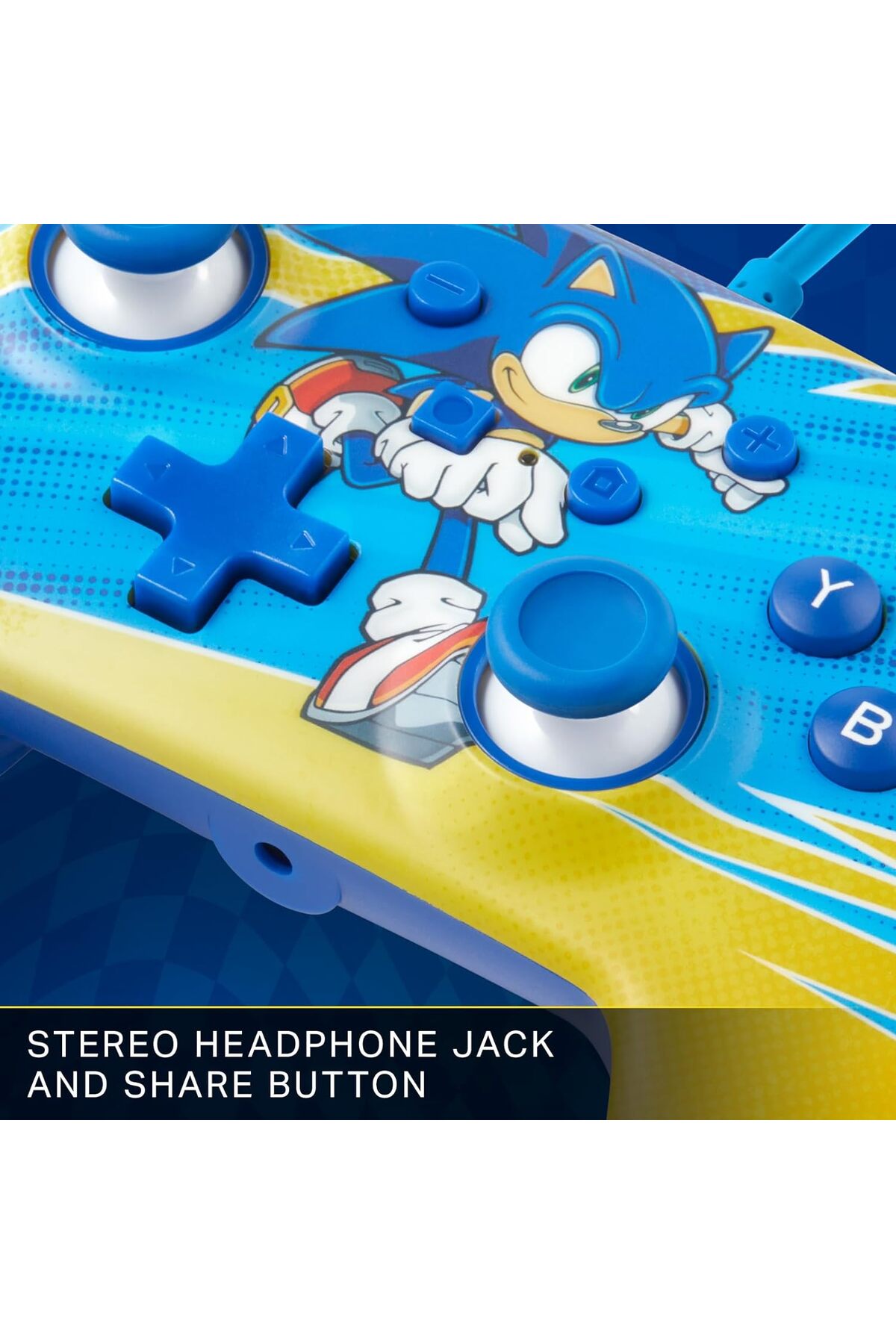Powera Enhanced Kablolu Joystick Nintendo Switch - Sonic Boost - Fiyatı ...
