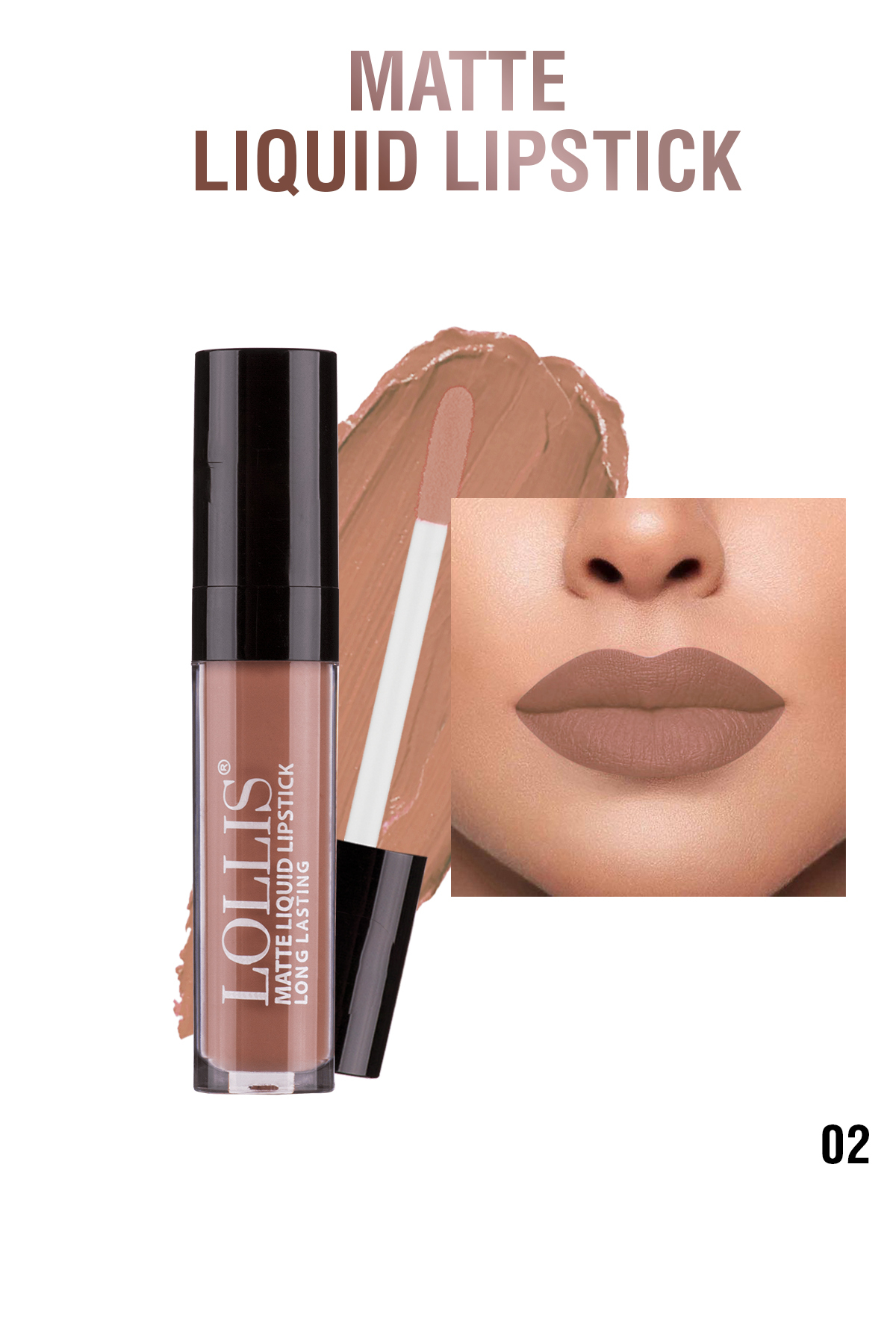 Lollis Matte Liquid Lipstick 02 /mat Likit Ruj 02 Fiyatı, Yorumları ...