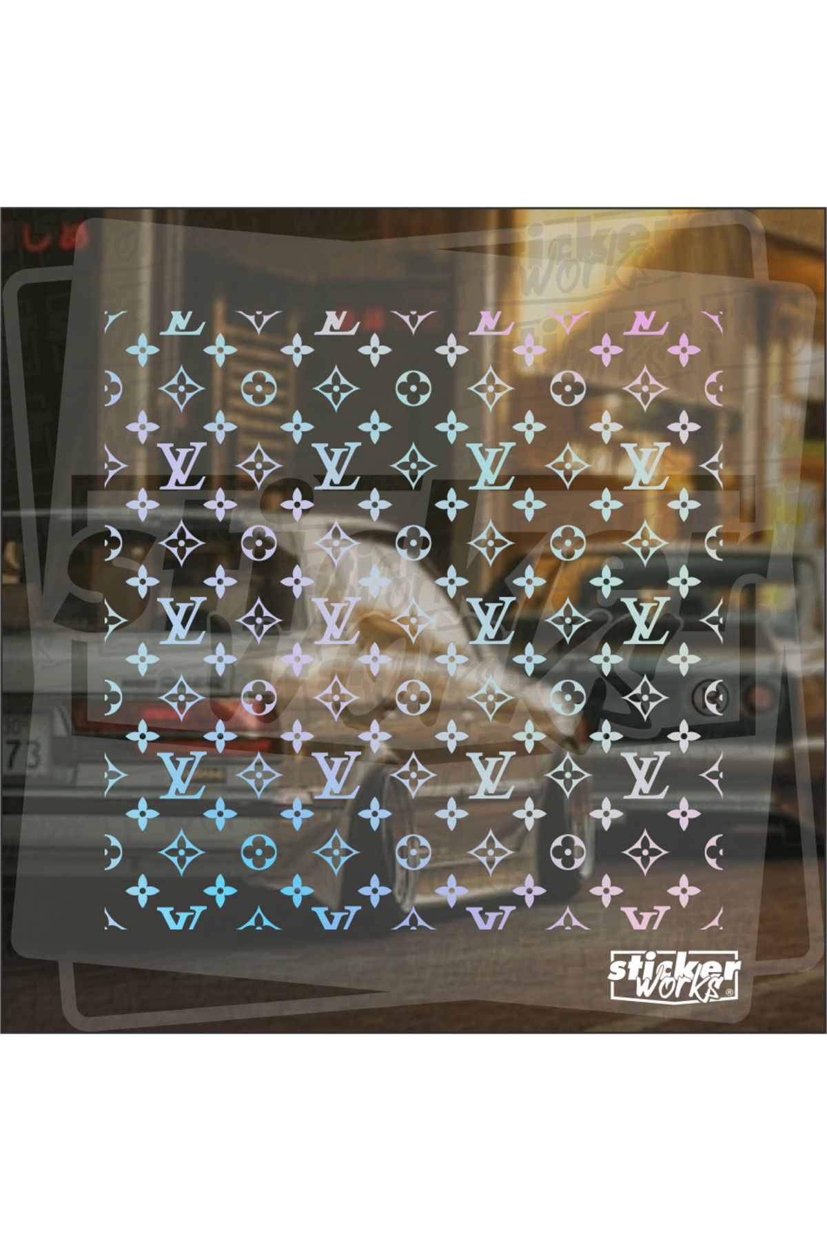 Sticker Works Lv Hologram Sticker Fiyatı Yorumları Trendyol