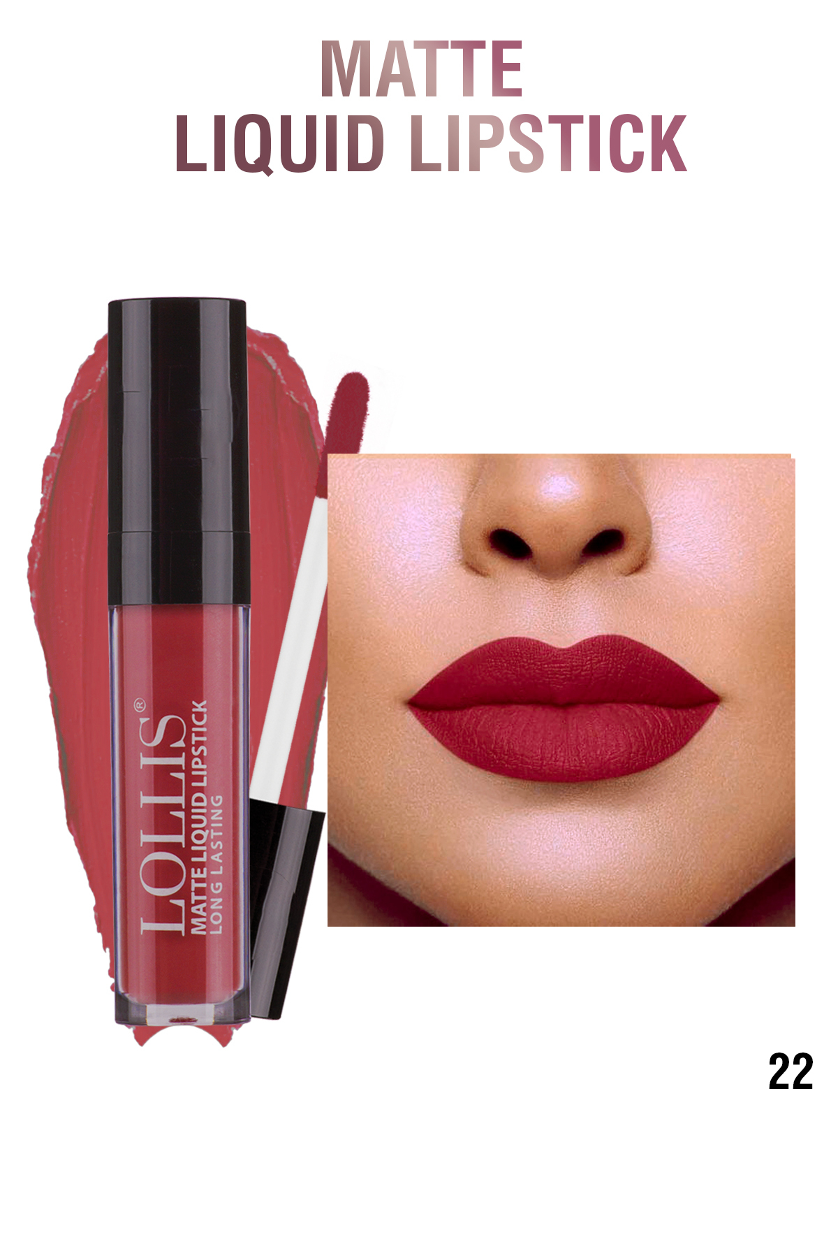 Lollis Matte Liquid Lipstick 22 / Mat Likit Ruj 22 Fiyatı, Yorumları ...
