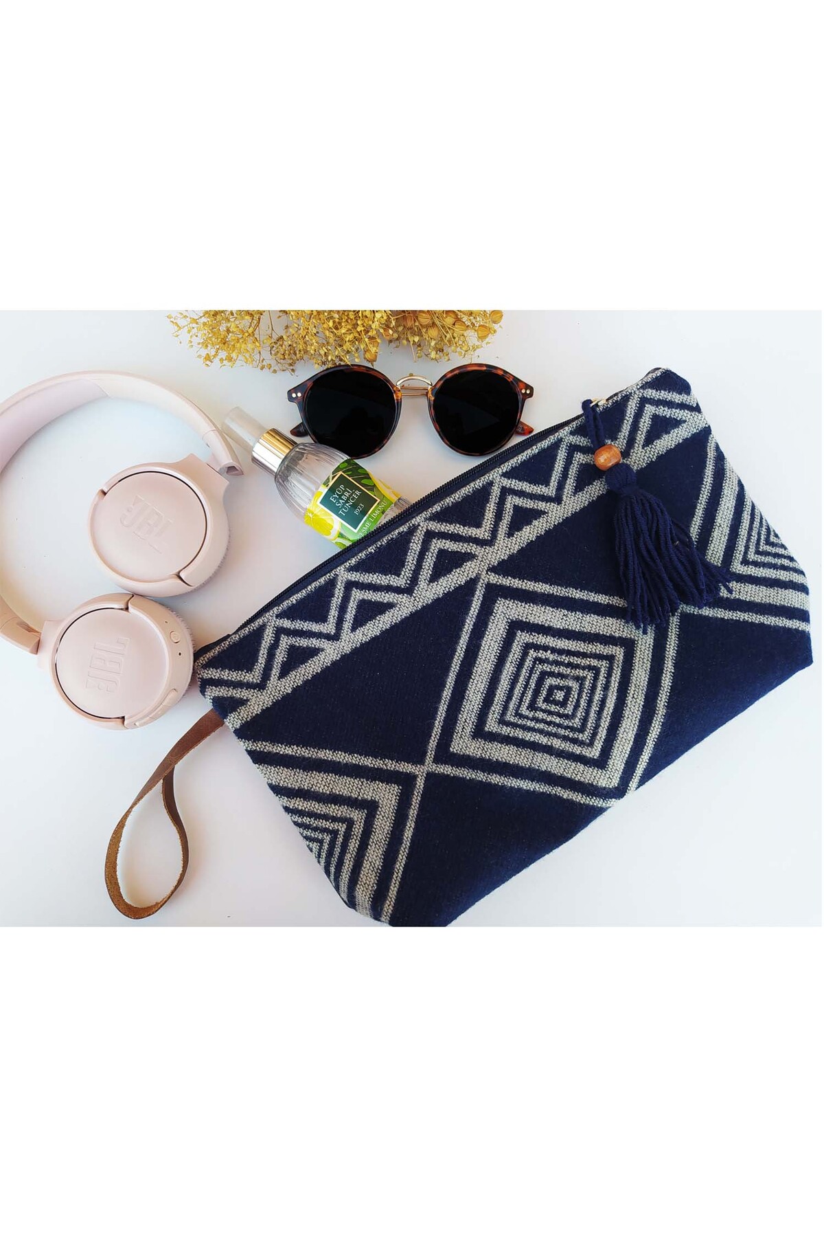 Kirpiwork Lacivert Gri Bohem Clutch Fiyatı, Yorumları - Trendyol