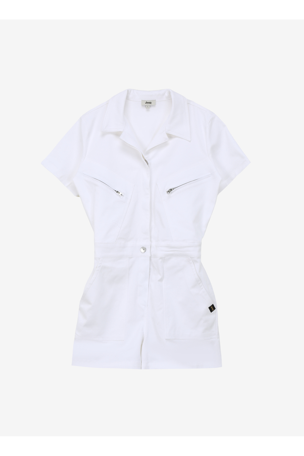 Jeep Düz Beyaz Kadın Tulum J4SL-TLM7002 - Fiyatı, Yorumları