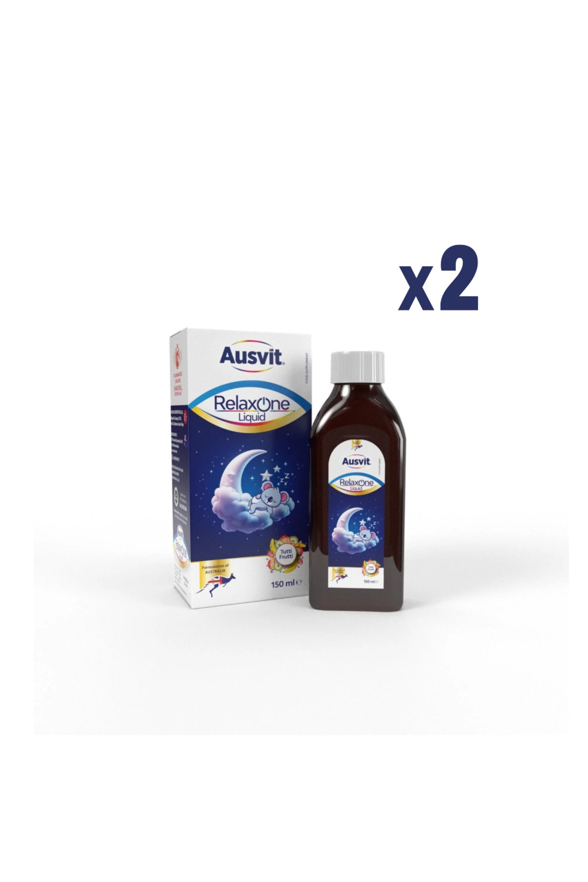 Ausvit Relaxone Liquid Sleep Syrup -2 Kutu-Magnezyum ve Bitki ...