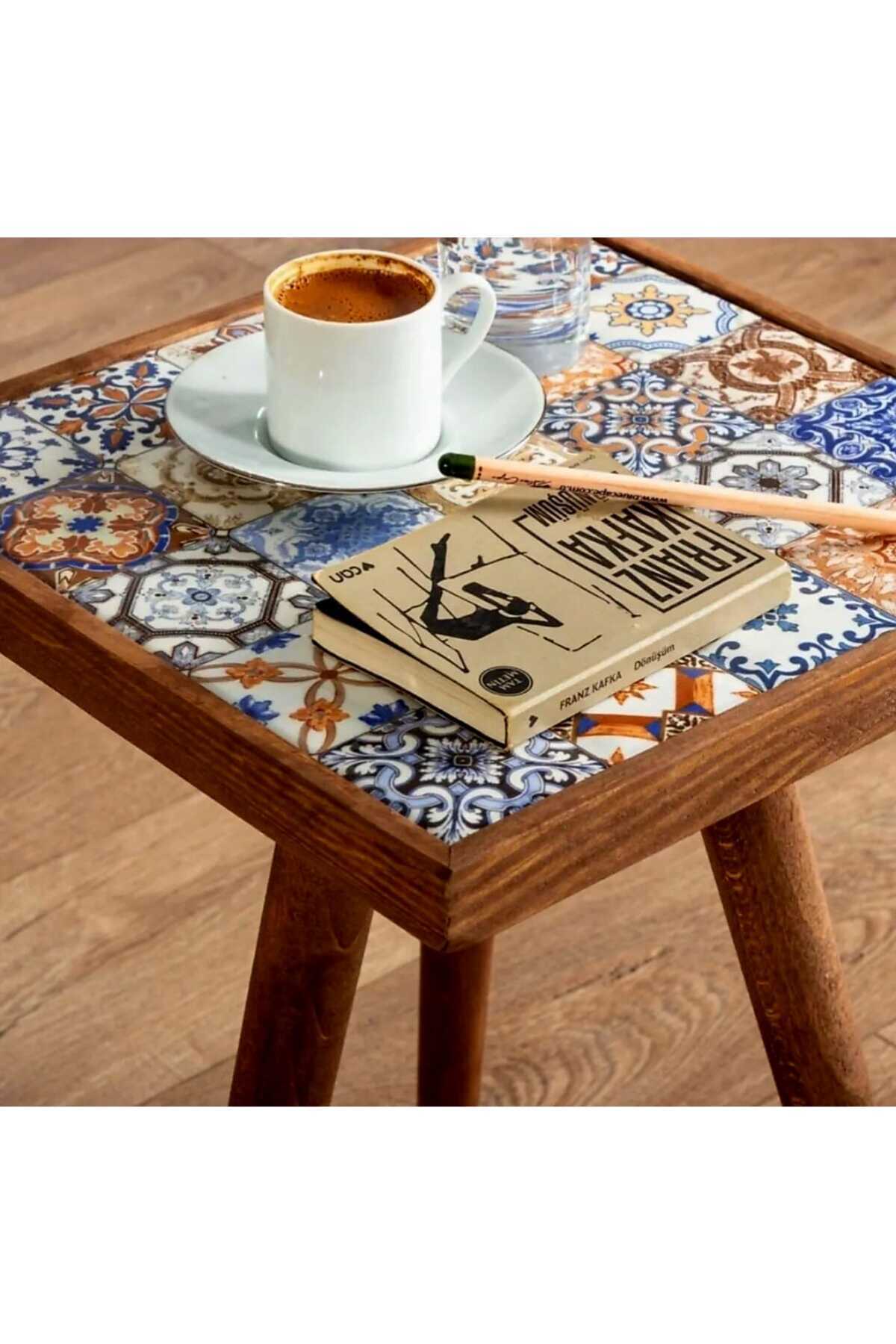 SİNA HOME DESİGNS Ceviz Sehpa Zigon Sehpa Fiyatı, Yorumları - Trendyol