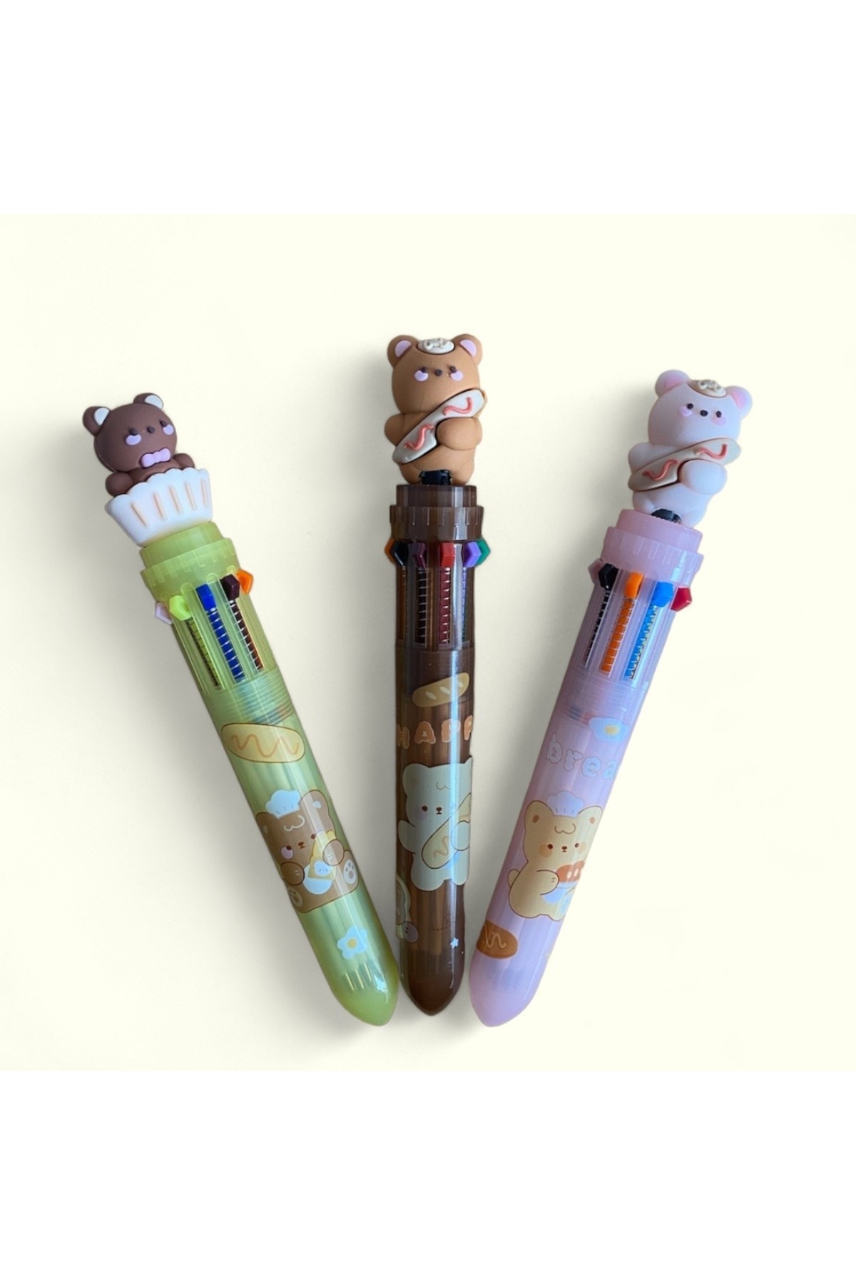 Kawai AYICIK FİGÜRLÜ 10 RENK TÜKENMEZ KALEM Fiyatı, Yorumları - Trendyol