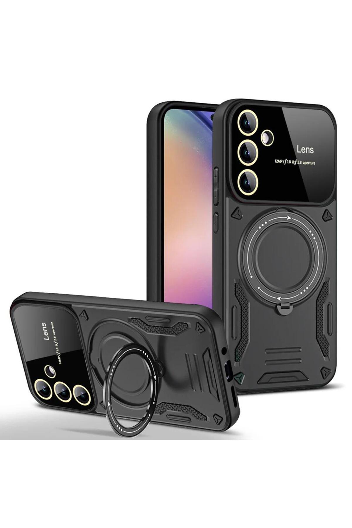 Rivor Samsung Galaxy A55 İçin Kılıf Kamera Lens Korumalı Magsafe ...