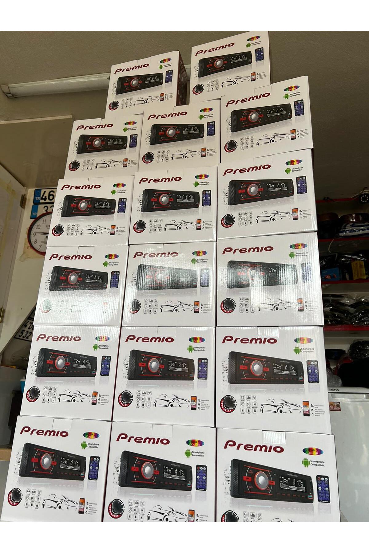 Bodur Sound PREMIO TEYP ÇİFT AMFİ ÇIKIŞLI 4X55 USB-AUX-SD-BLUETOOTH ...