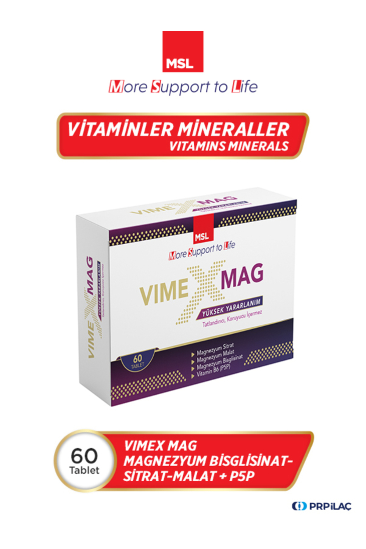 MSL Vimex Vime Mag 60 Tablet Fiyatı, Yorumları - Trendyol