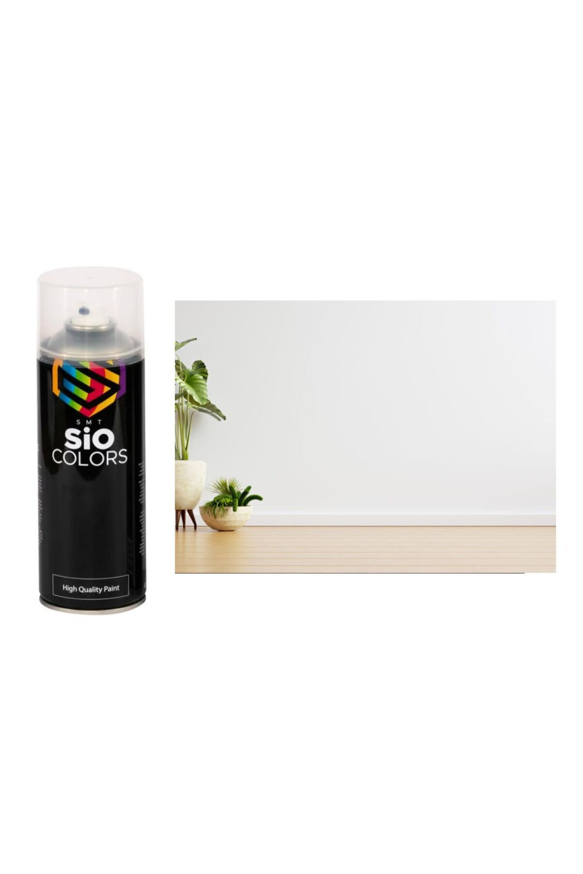 sıocolors DUVAR BOYASI SPREYİ AKRİLİK ENDÜSTRİYEL SIVIYA DAYANIKLI 400 ...