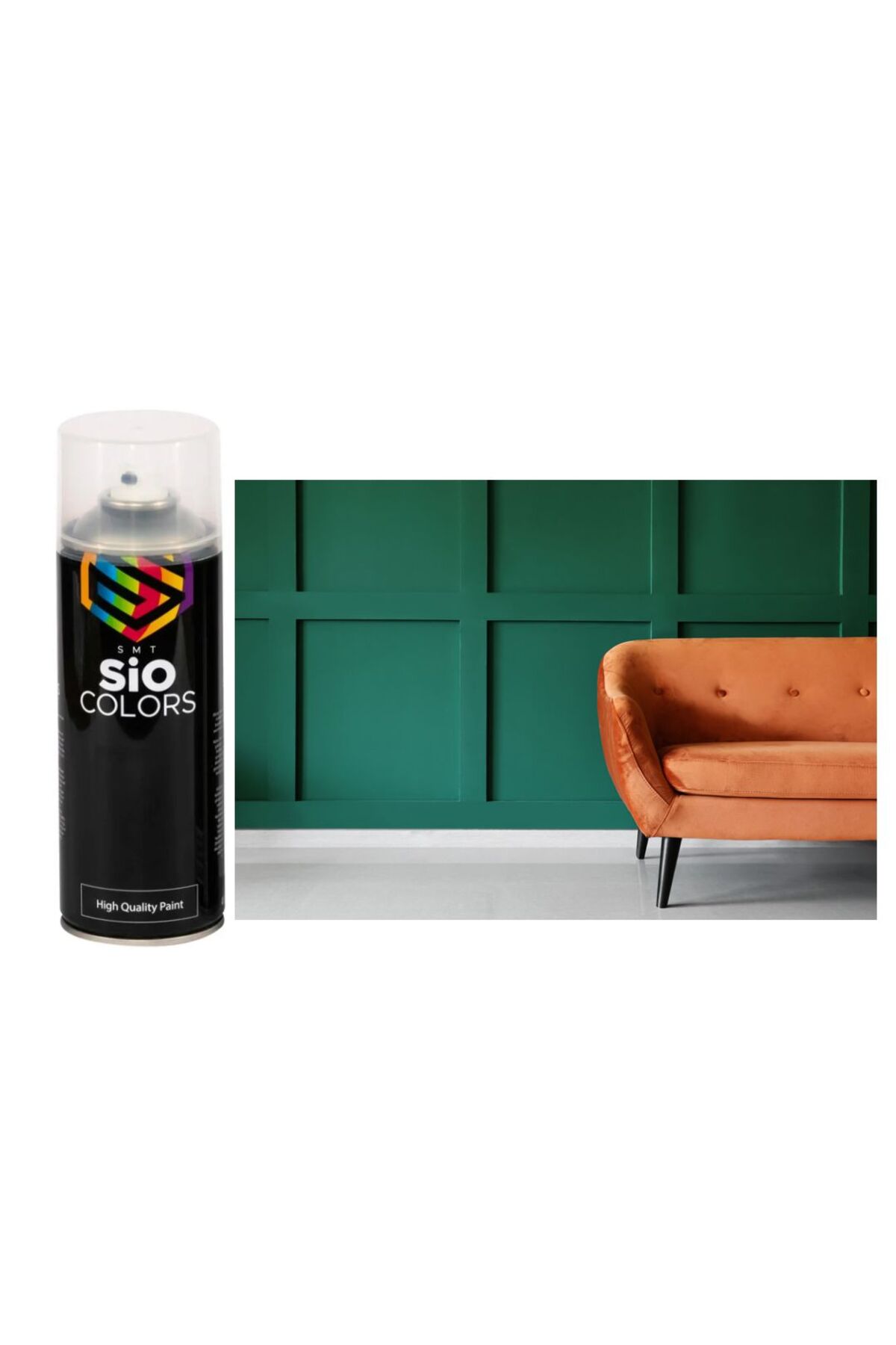 sıocolors DUVAR BOYASI SPREYİ AKRİLİK ENDÜSTRİYEL SIVIYA DAYANIKLI 400 ...