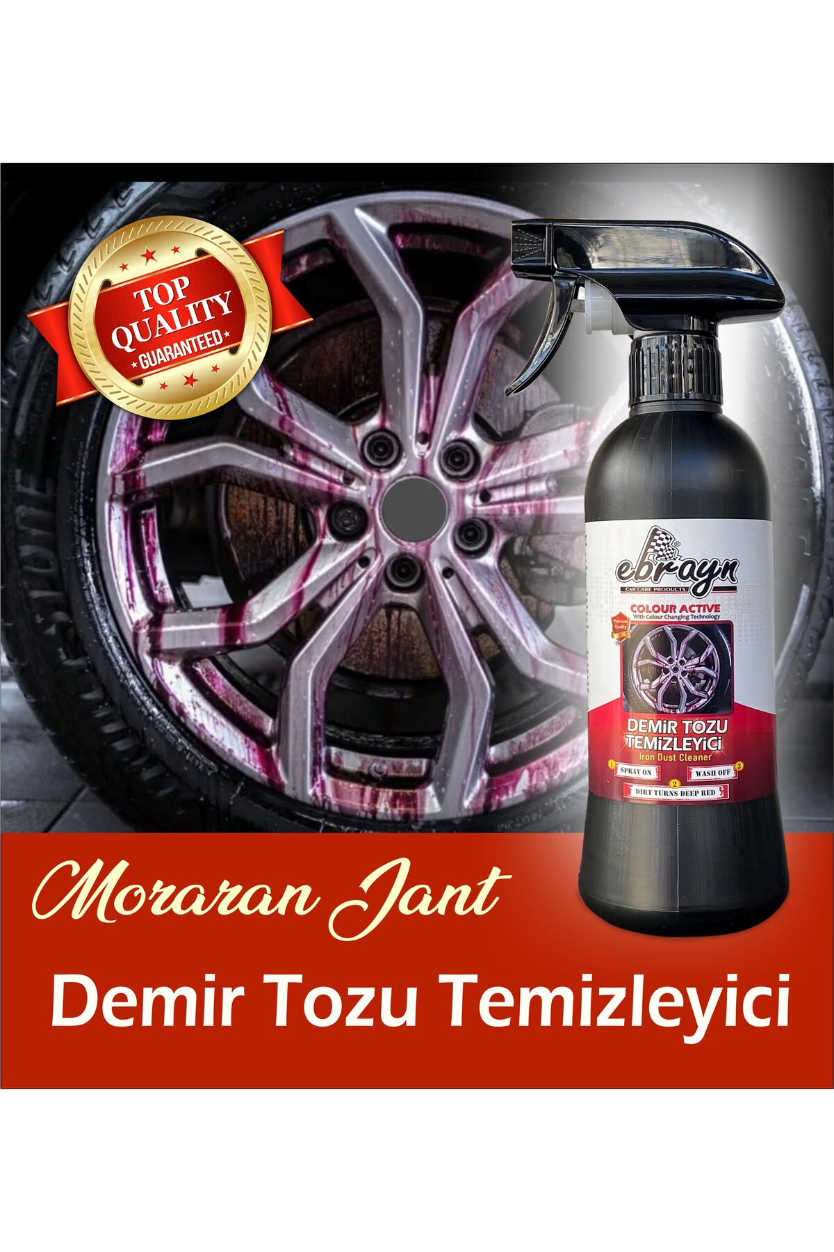 Ebrayn Demir Tozu Temizleyici Moraran Jant & Kaporta 500 ml Fiyatı ...