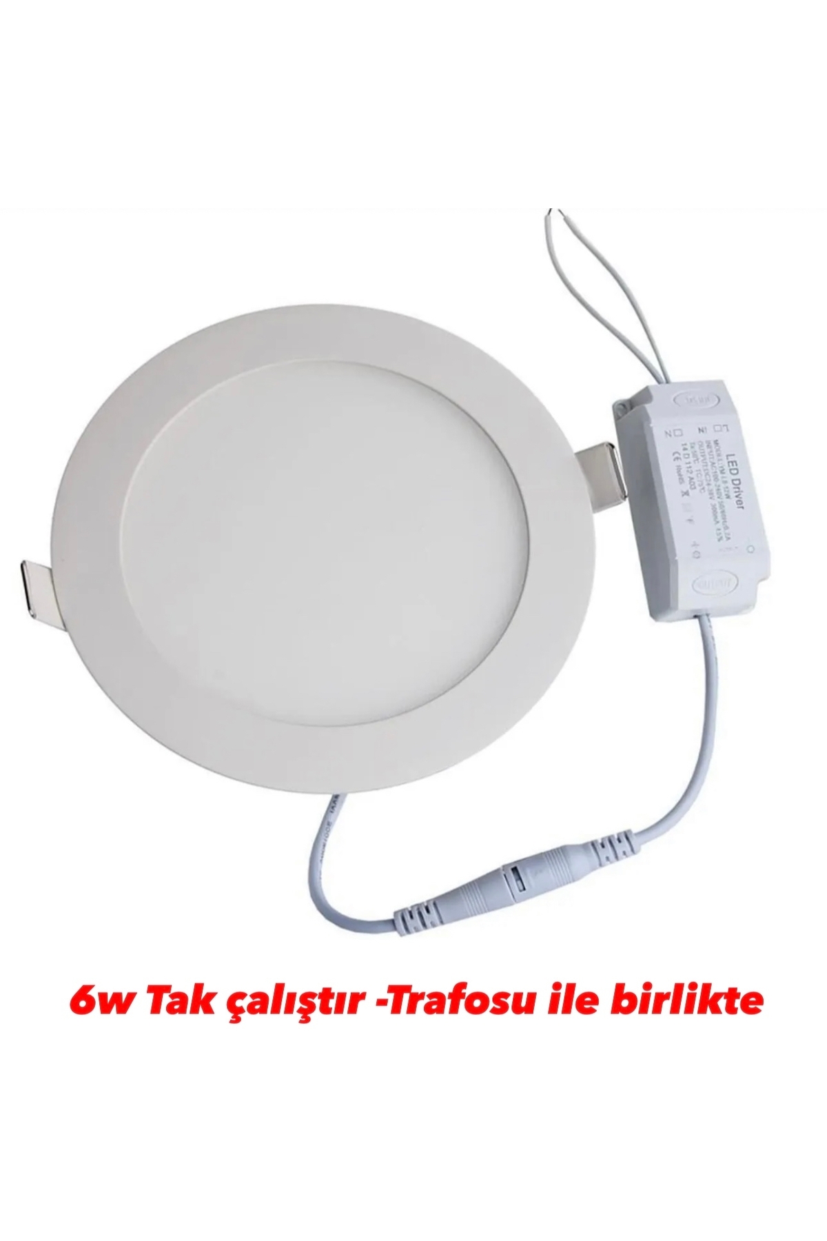CFR AYDINLATMA 2 Adet 6w Spot Tasarruflu Metal Kasa Sıva Altı Slim Led ...