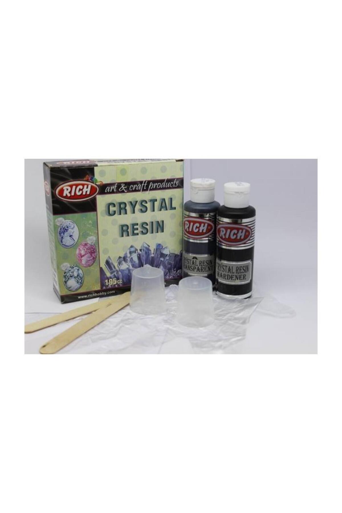 Rich Crystal Resin Transparan Yeşil Kristal Reçine Set 195 Cc Fiyatı ...