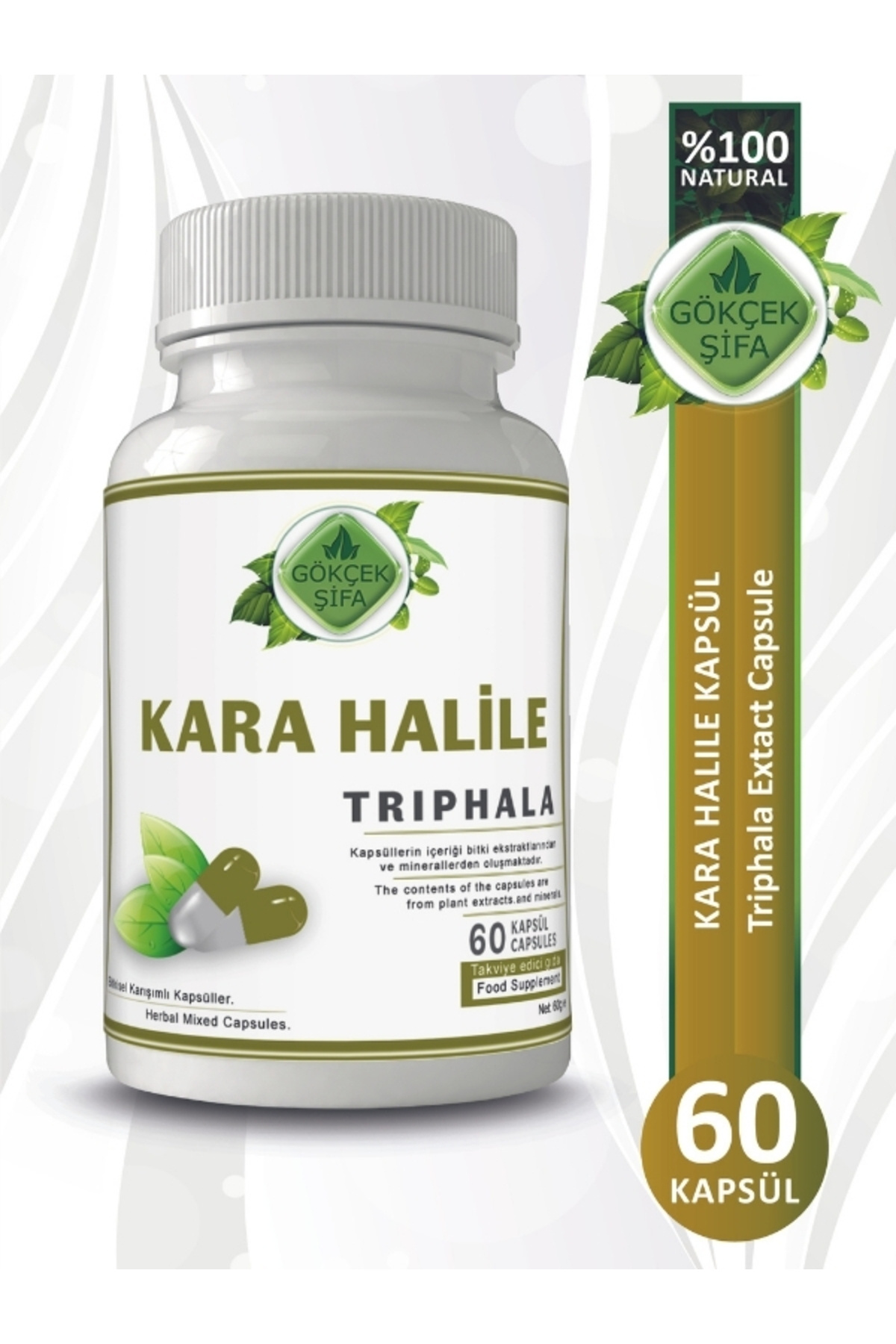 Gökçek Şifa Karahalile Kapsül (TRİPHALA CAPSULE) Fiyatı, Yorumları ...