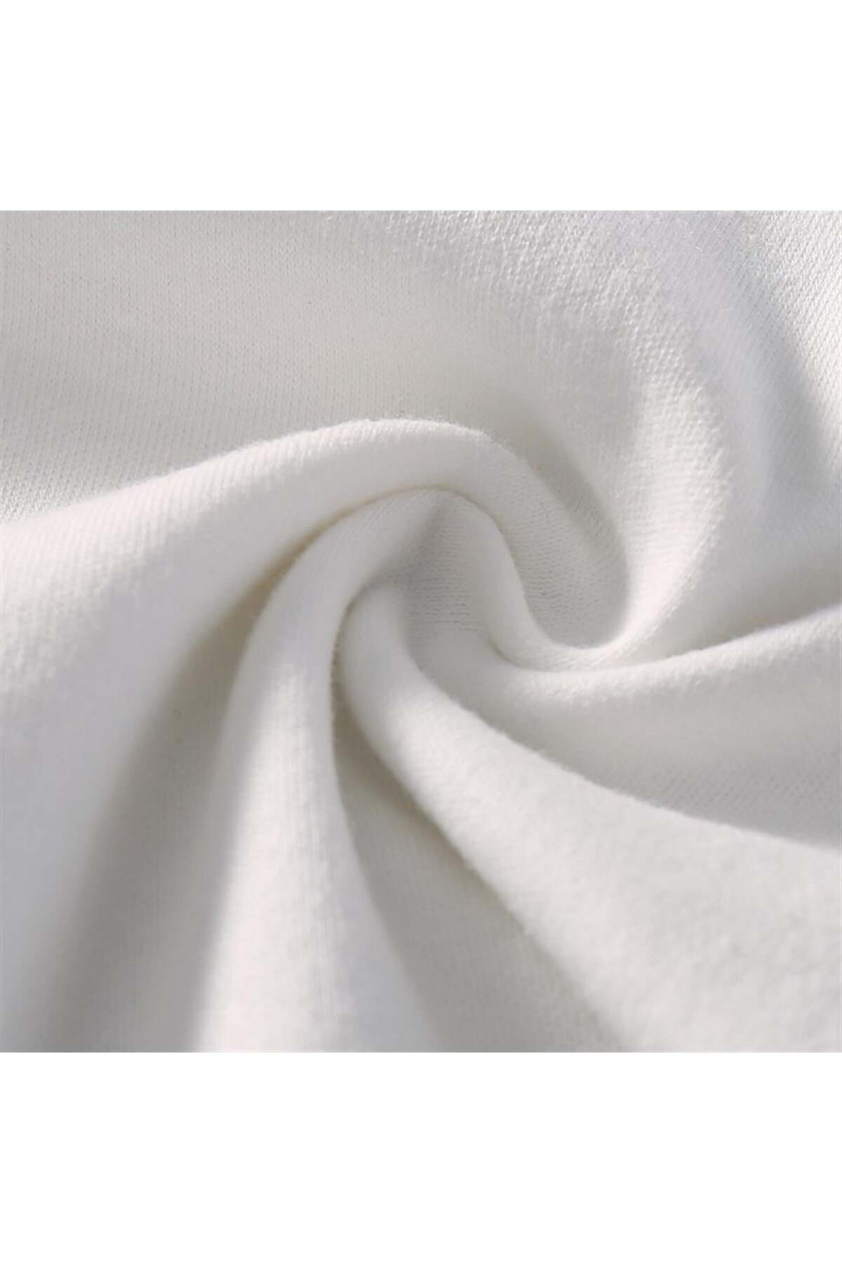 weywot Γάτα τύχης.Τυπωμένη λευκή περικοπή - Trendyol