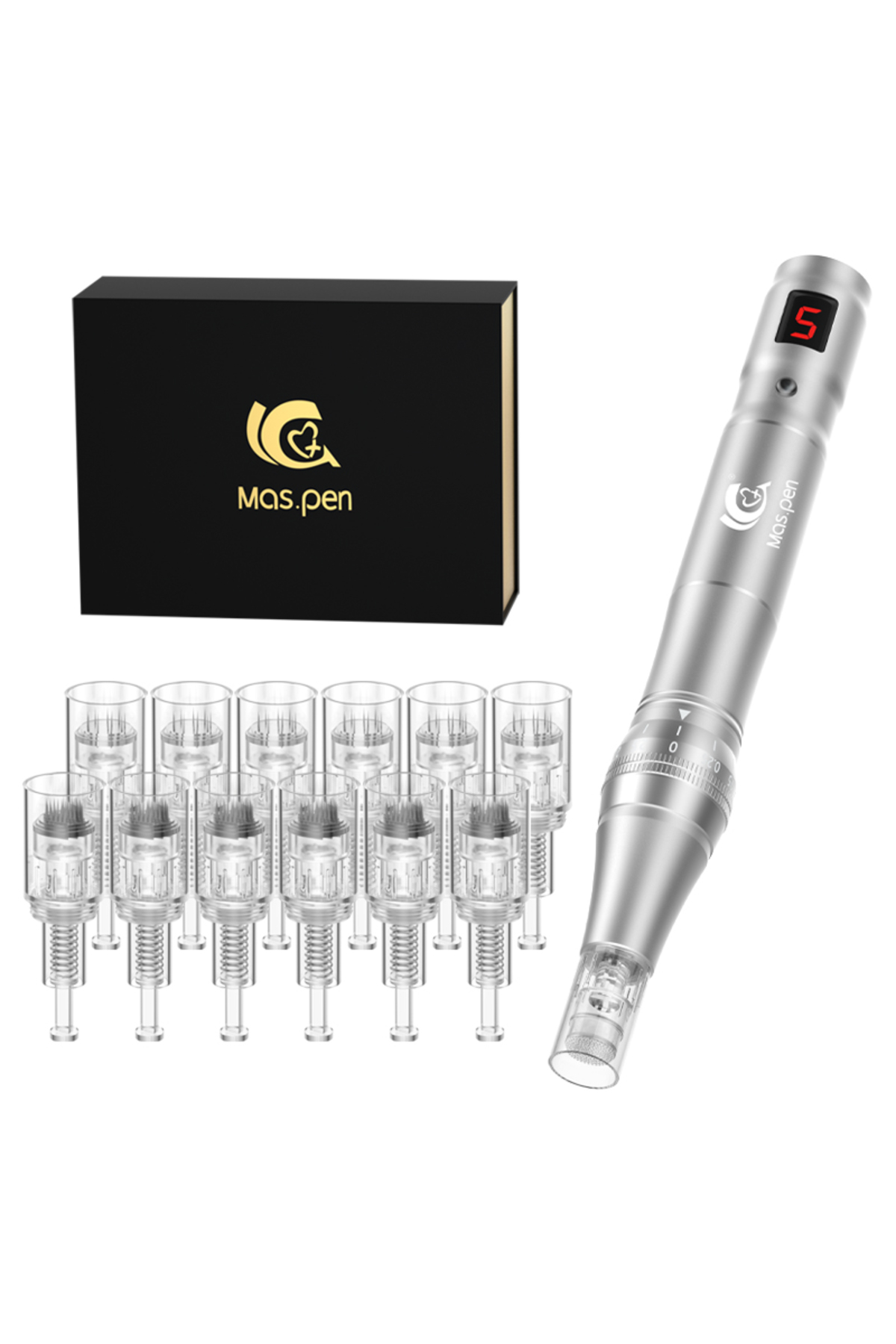Mas.pen Wireless Derma Pen Electric Microneedling Professional SKincare ...