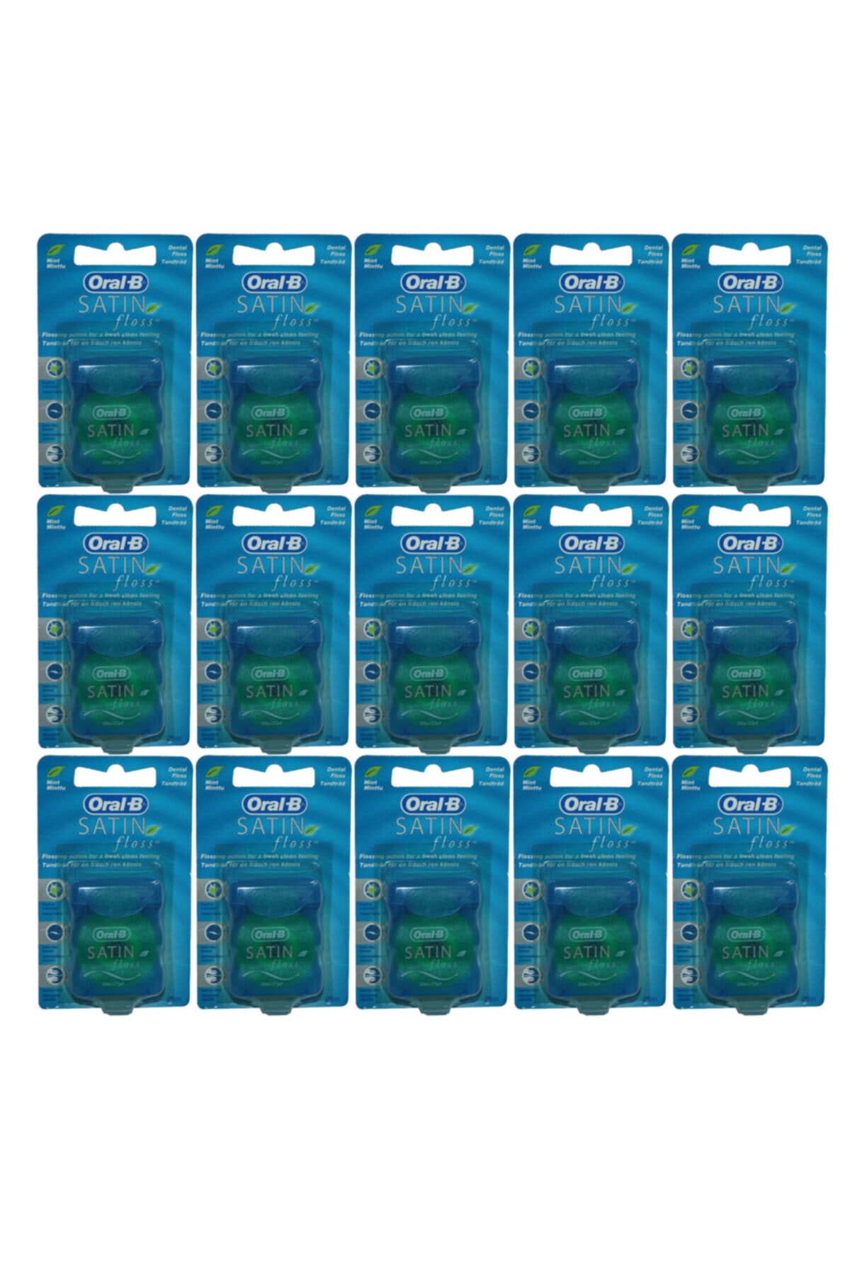 Oral-B Satin Floss Mint Diş Ipi 25 Metre 15 Adet Fiyatı, Yorumları ...