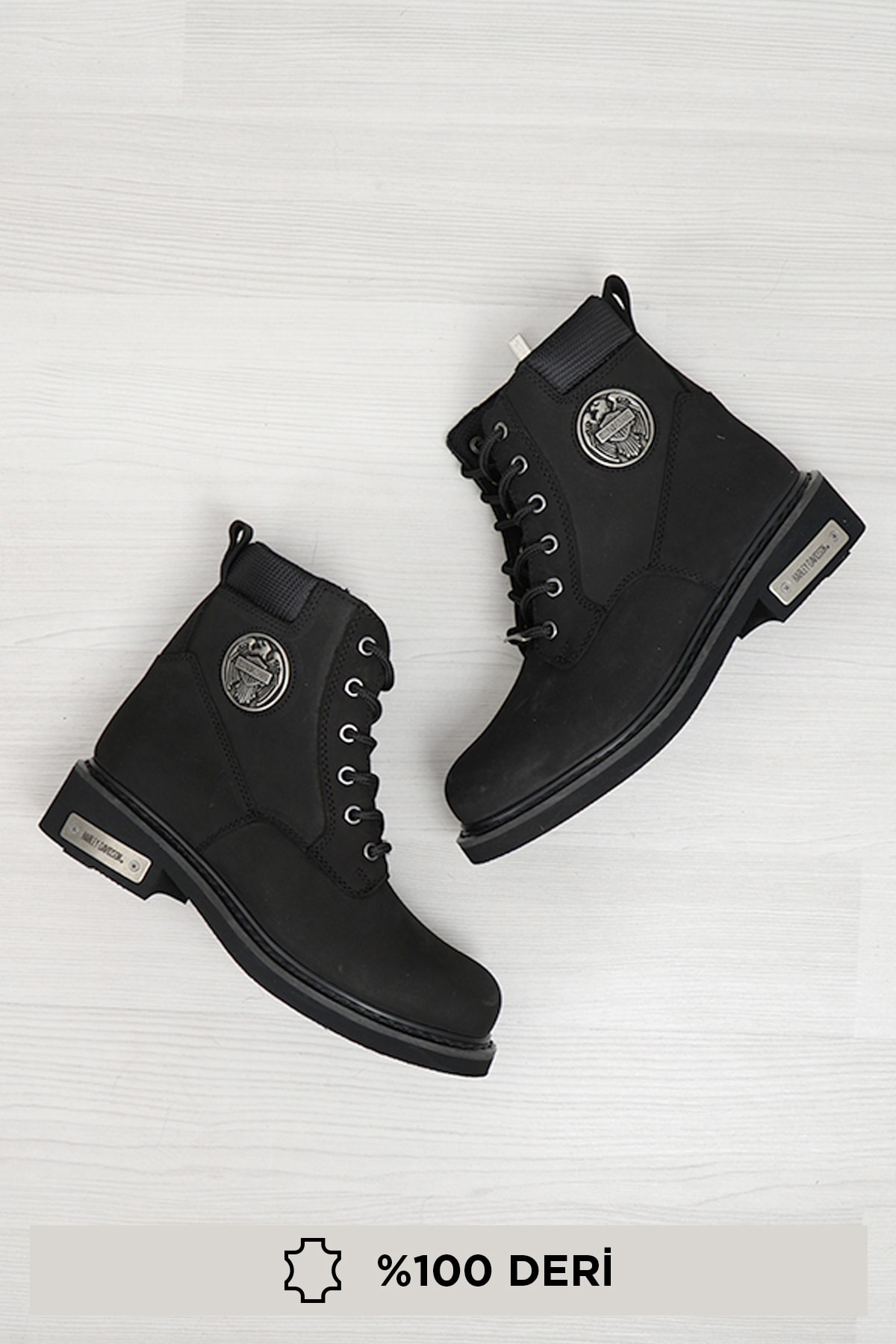 Harley Davidson Jim Black Nubuk Kadın Bot Harley Davidson Jim Black Nubuk Kadın Bot