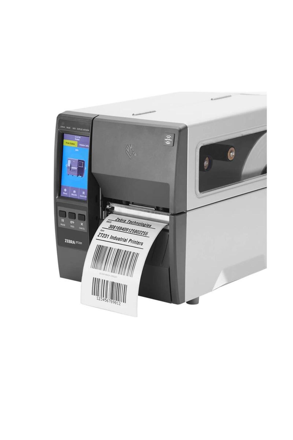 Zebra ZT231 (ZT23142-T0E000FZ) 203DPI TERMAL TRANSFER USB+SERİ+ETHERNET ...