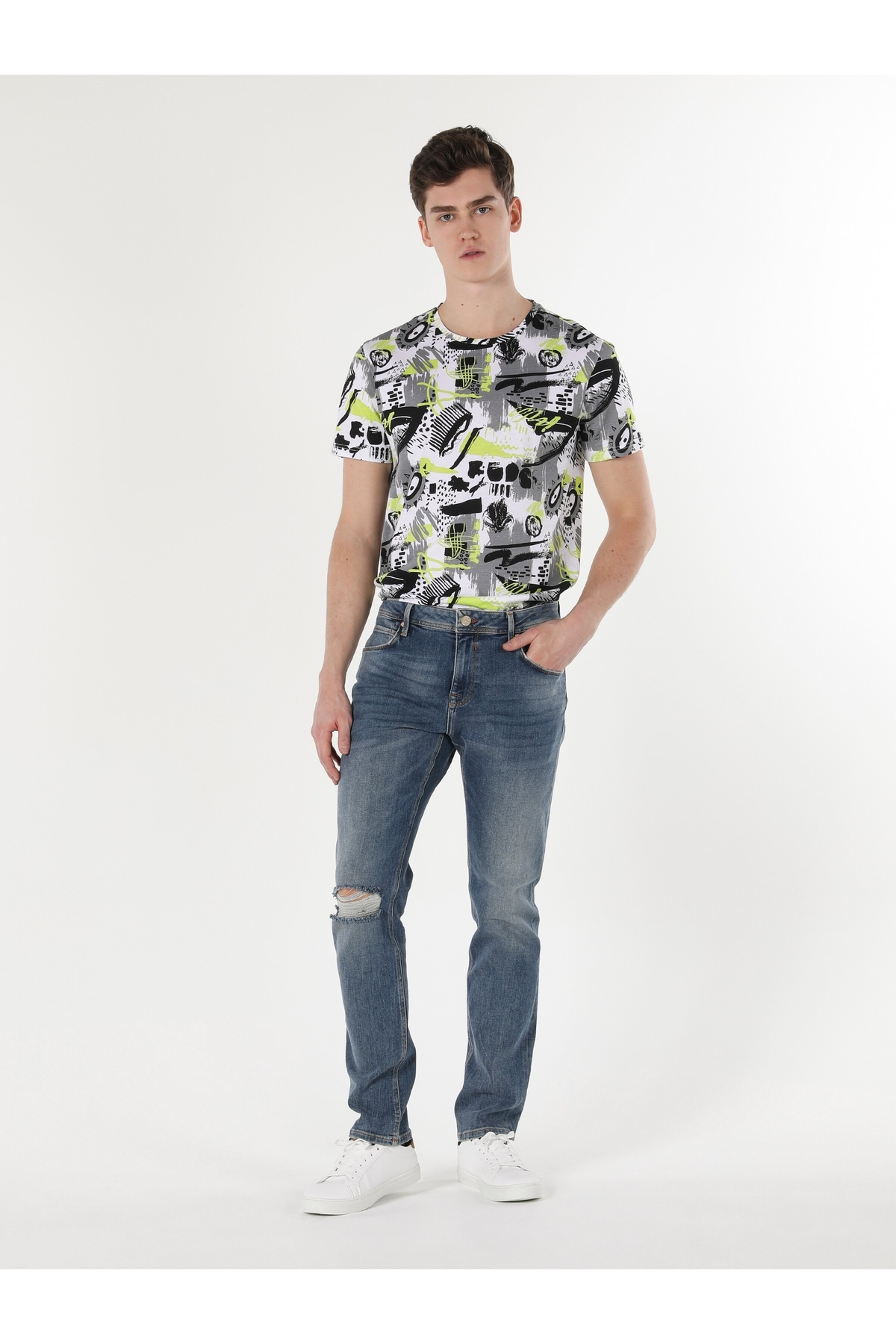 Colin’s 044 Karl Regular Fit Düşük Bel Düz Paça Erkek Jean Pantolon ...