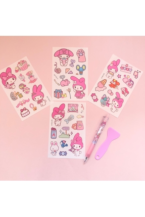 My Melody Sticker Setleri 🐰 | Eğlenceli ve Neşeli Tasarımlar