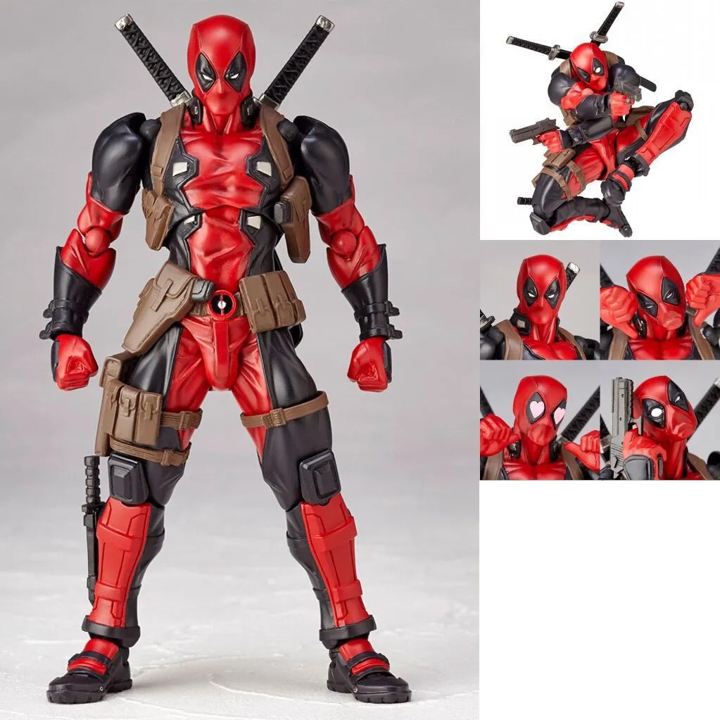 Genel Markalar Marvel Deadpool Dead pool Standlı Çok Aksesuarlı Figür ...