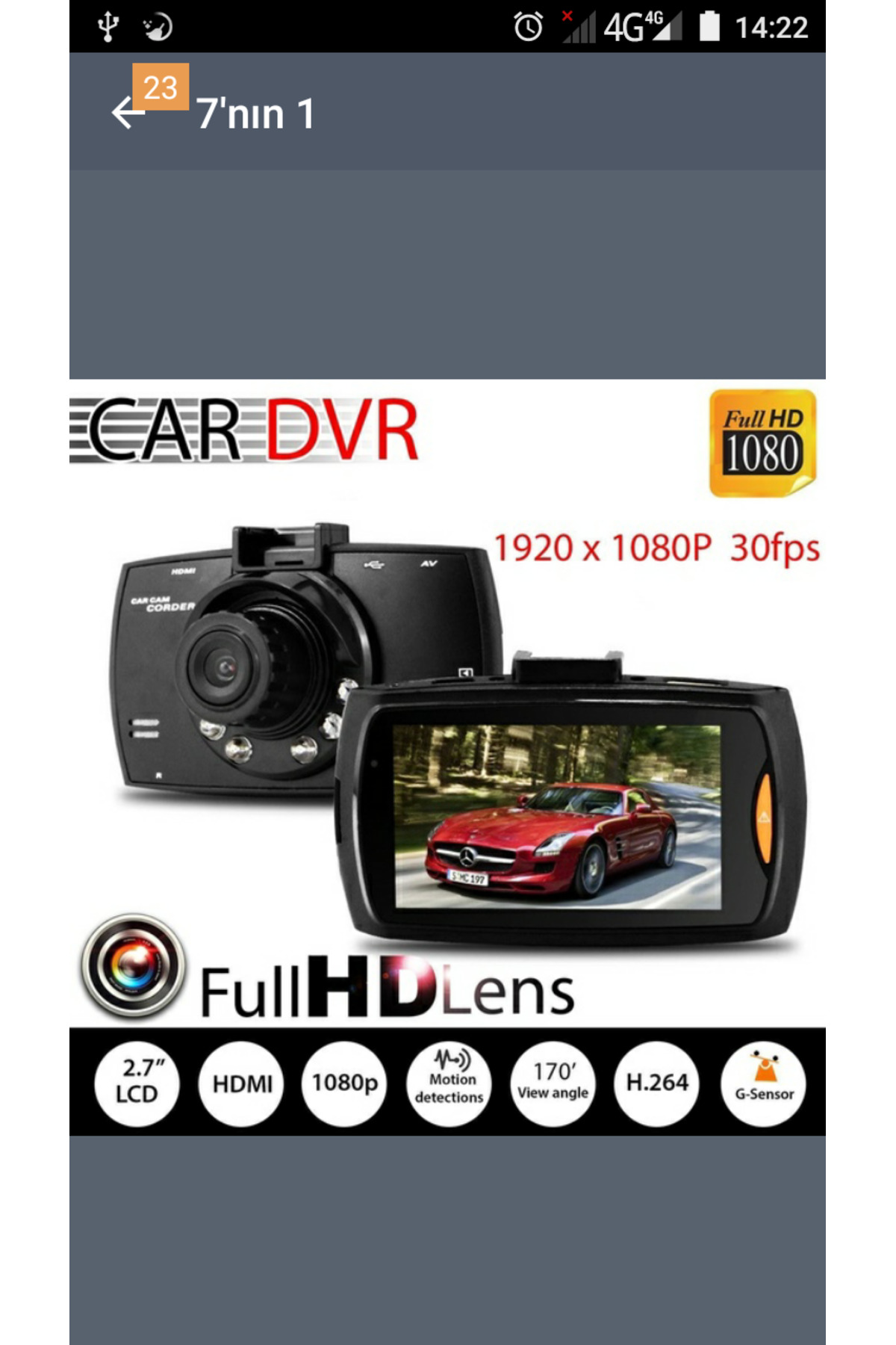 MCG Full HD Araç Yol Kayıt Kamerası - Fiyatı, Yorumları