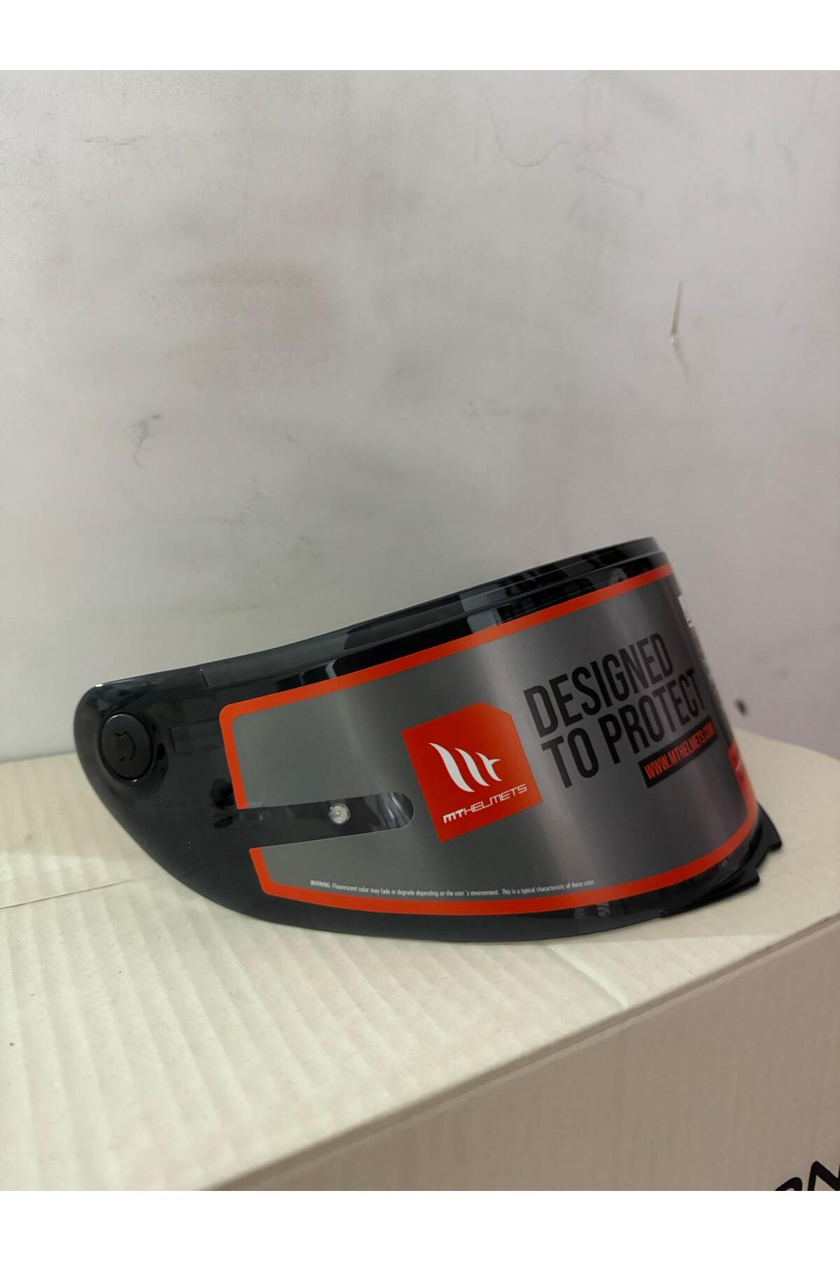 MT Helmets V29 Siyah Dark Kask Camı Vizör (KRE+ Model Karbon Kask ...