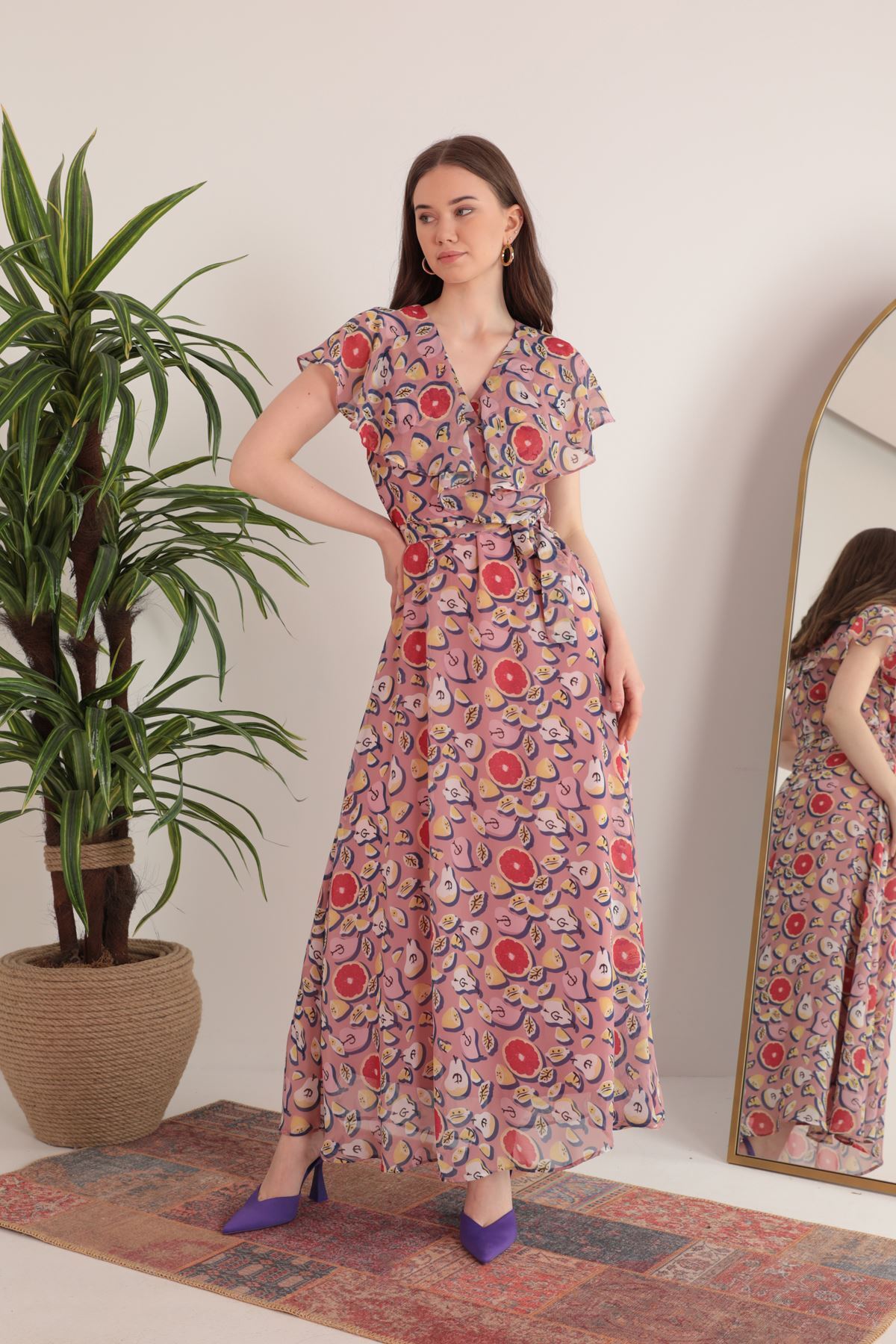 BACK Miusa Kadın Likralı Palazzo Model Kumaş Pantolon Fiyatı, Yorumları ...