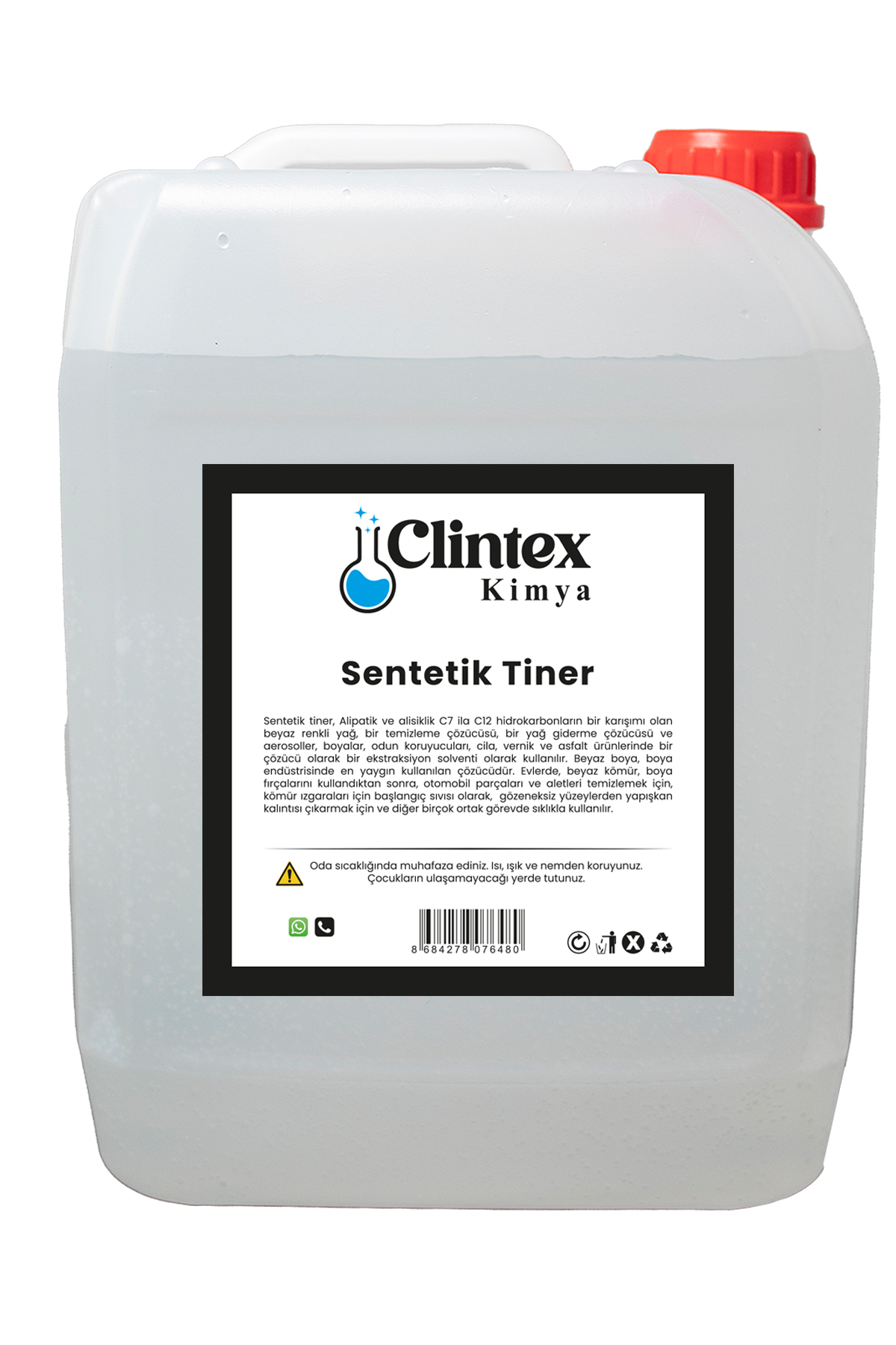 Clintex Kimya Sentetik Tiner 4.250 Kg (5 Lt) Fiyatı, Yorumları - Trendyol
