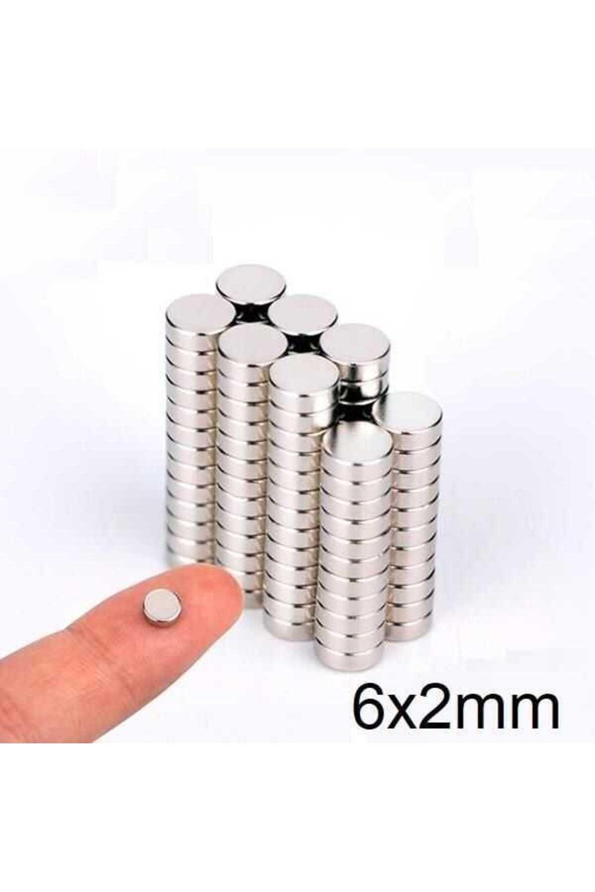 Motorobit 6X2mm Neodyum Güçlü Mıknatıs - Neodim Magnet - Fiyatı, Yorumları